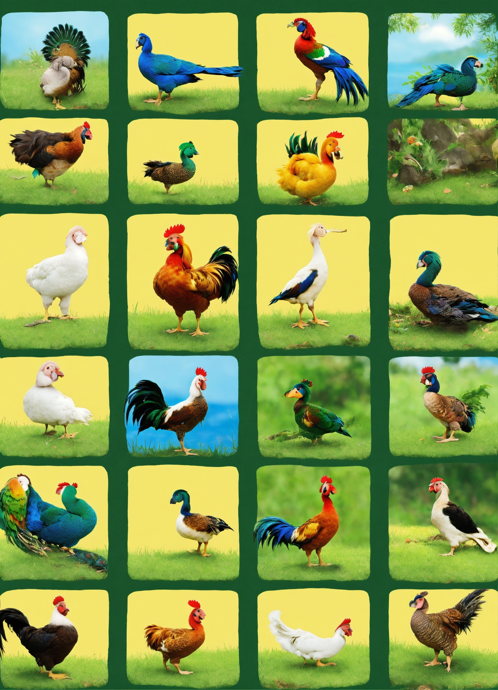 Lexica - Create the following animals in one picture Dog cat Chick ...