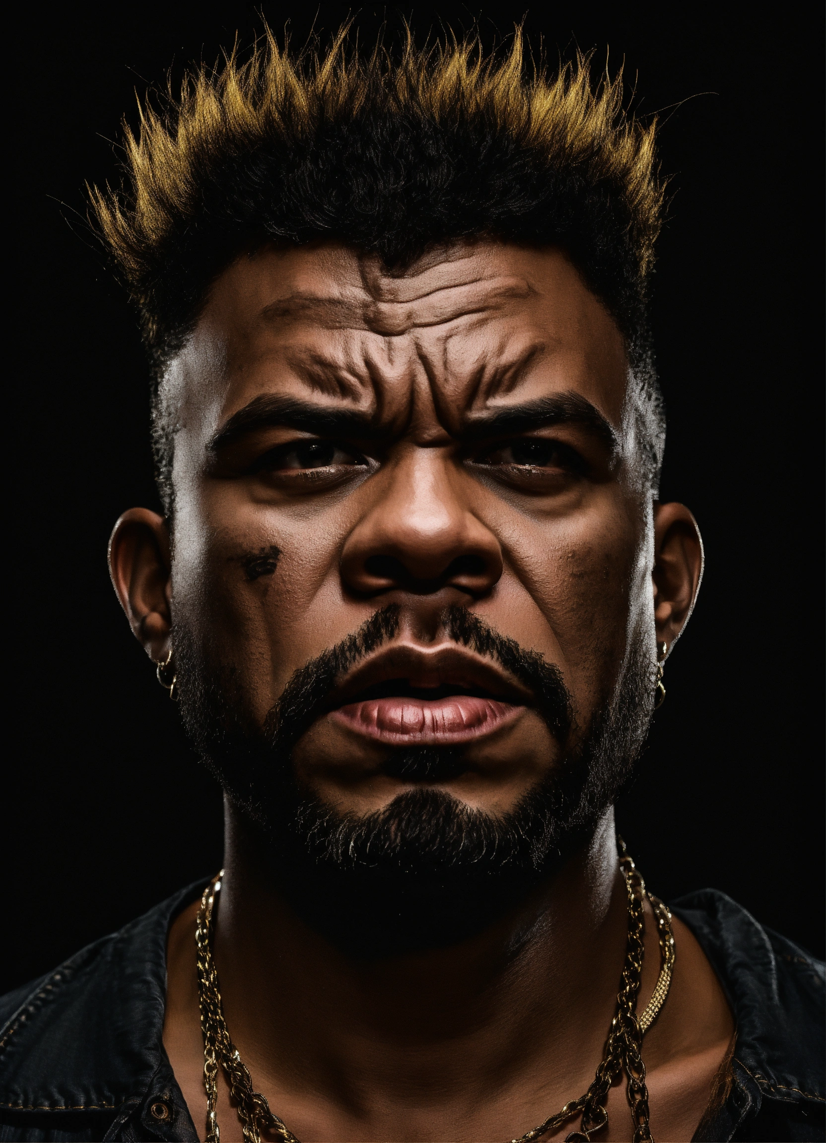 Lexica - Spoilt brat, middle aged, punk rebel, Cyril Ramahosa, frowning ...