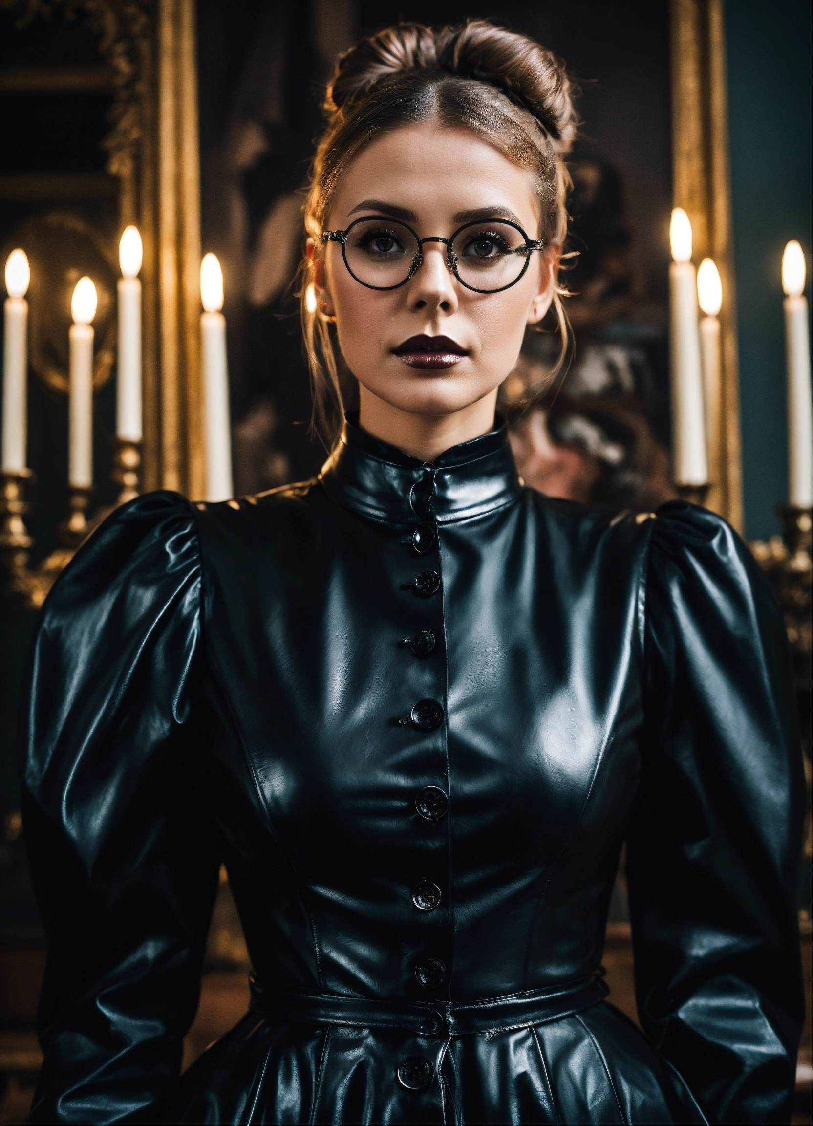 Lexica - Worm's eye view, stunning female german mistress model, strict ...