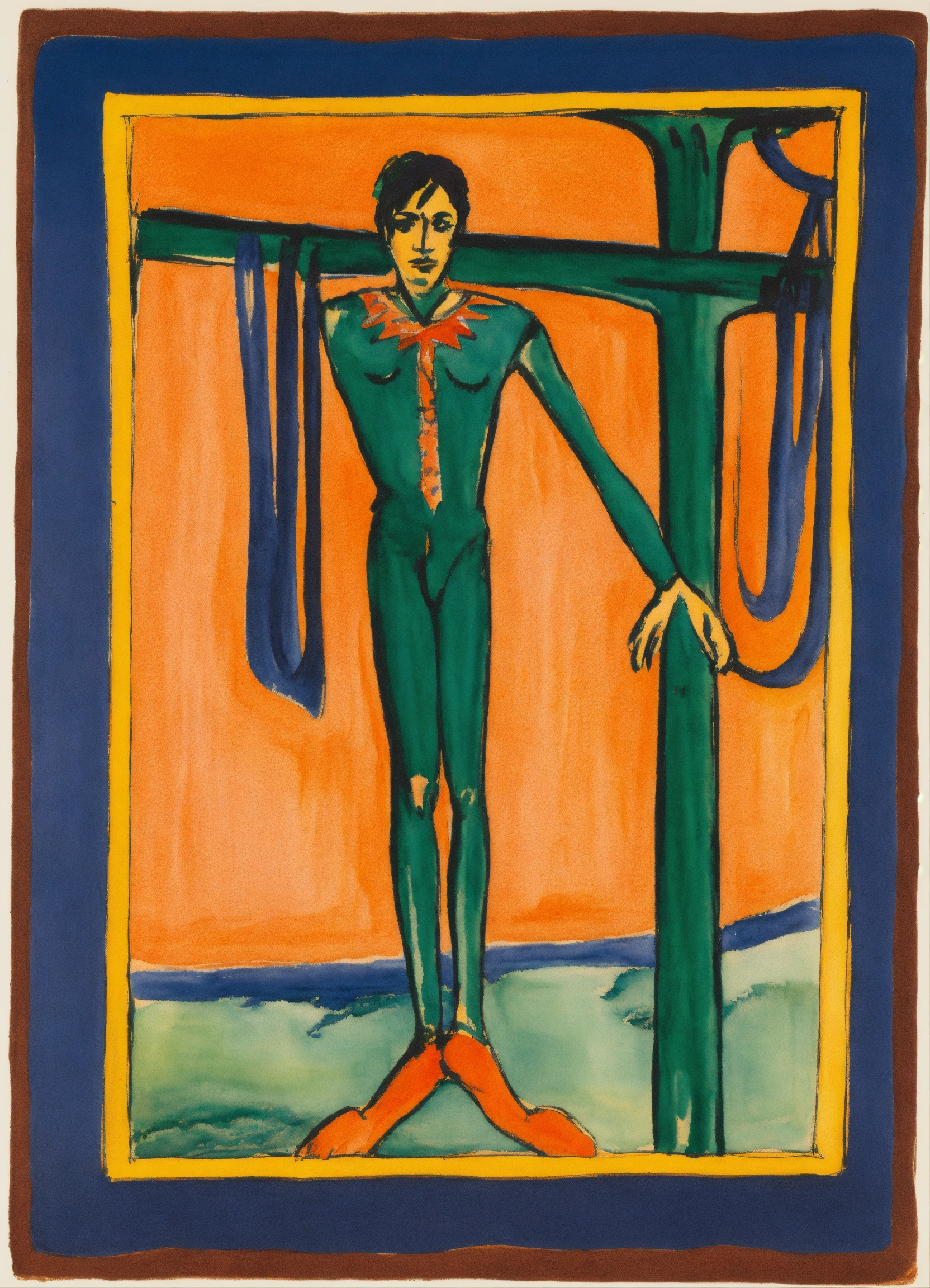 Lexica - Ernst Ludwig Kirchner peinture, aquarelle, representation of ...