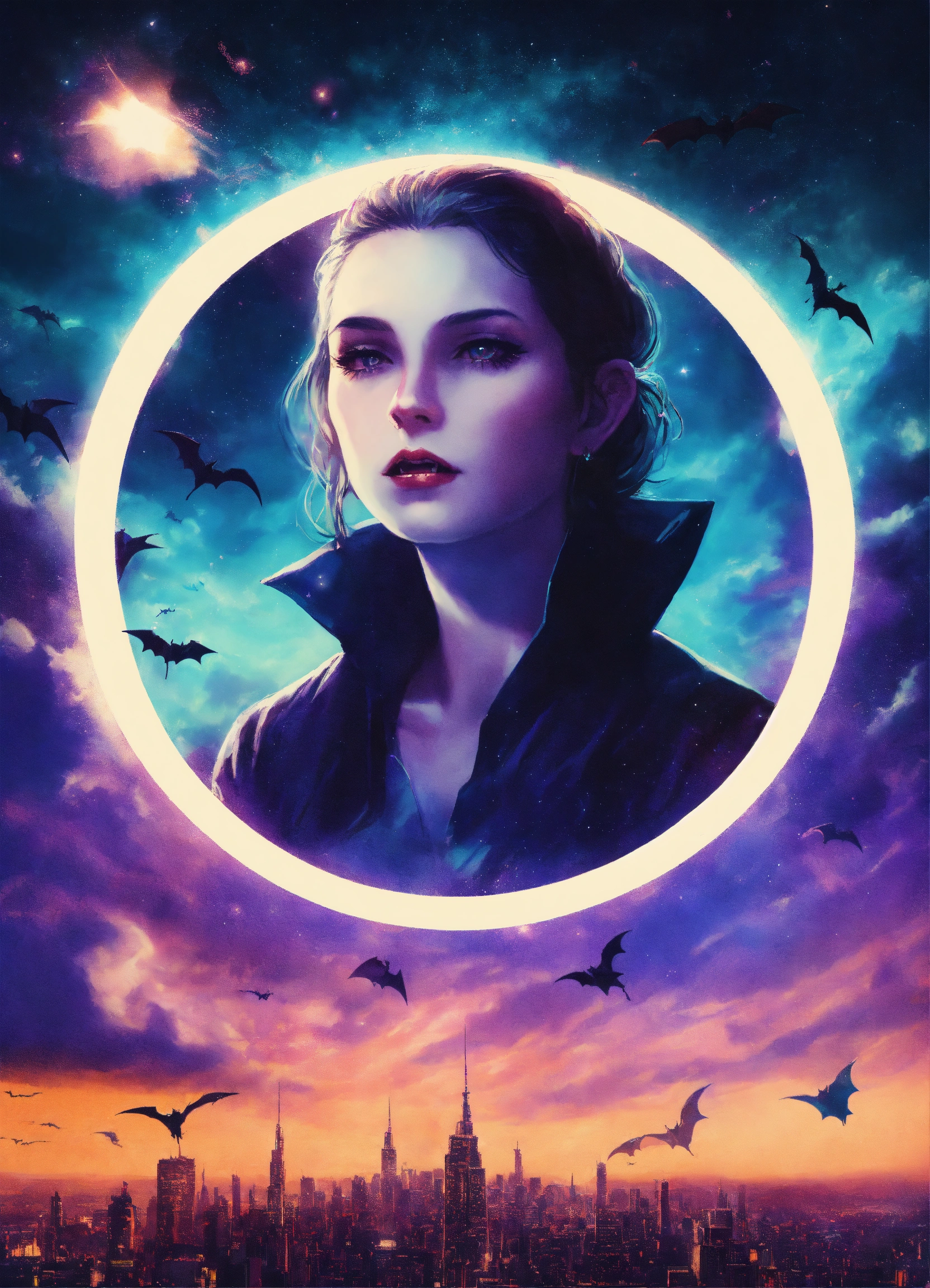 Lexica - ALL glassblowing superrealism style urban vampire STYLE ...