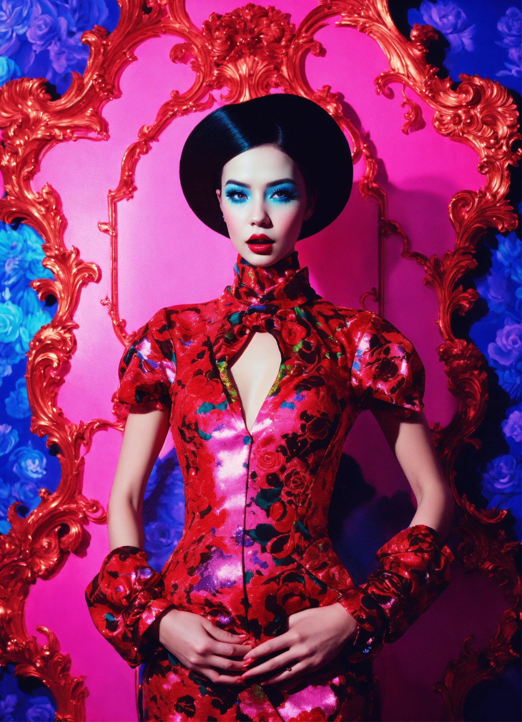 Lexica - Full body portrait Fashion, of a couple of Scream from the ...