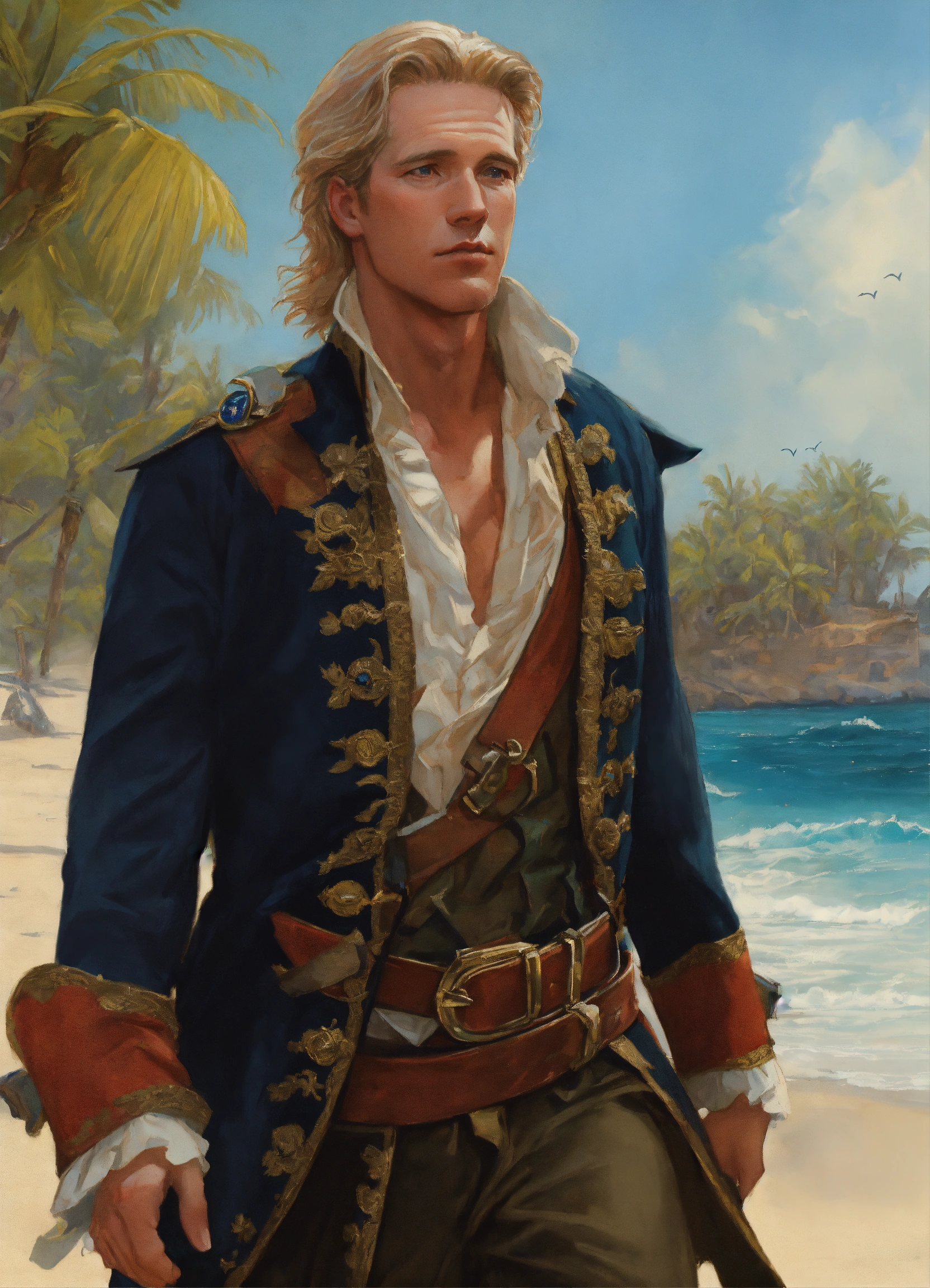 Lexica - Close up, Matthew modine as an erudite walking along the beach ...