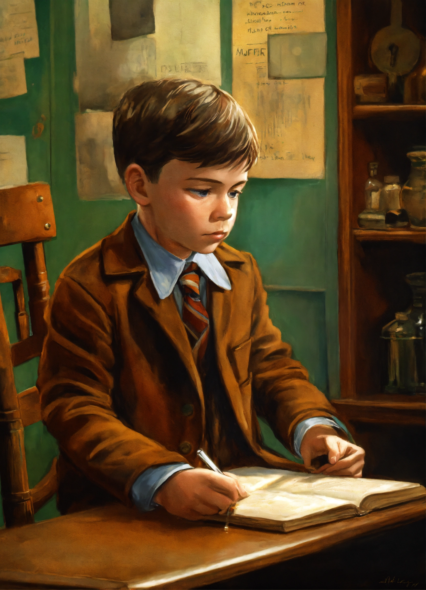 Lexica - Seven years old Tom struggles with guilt over testifying ...