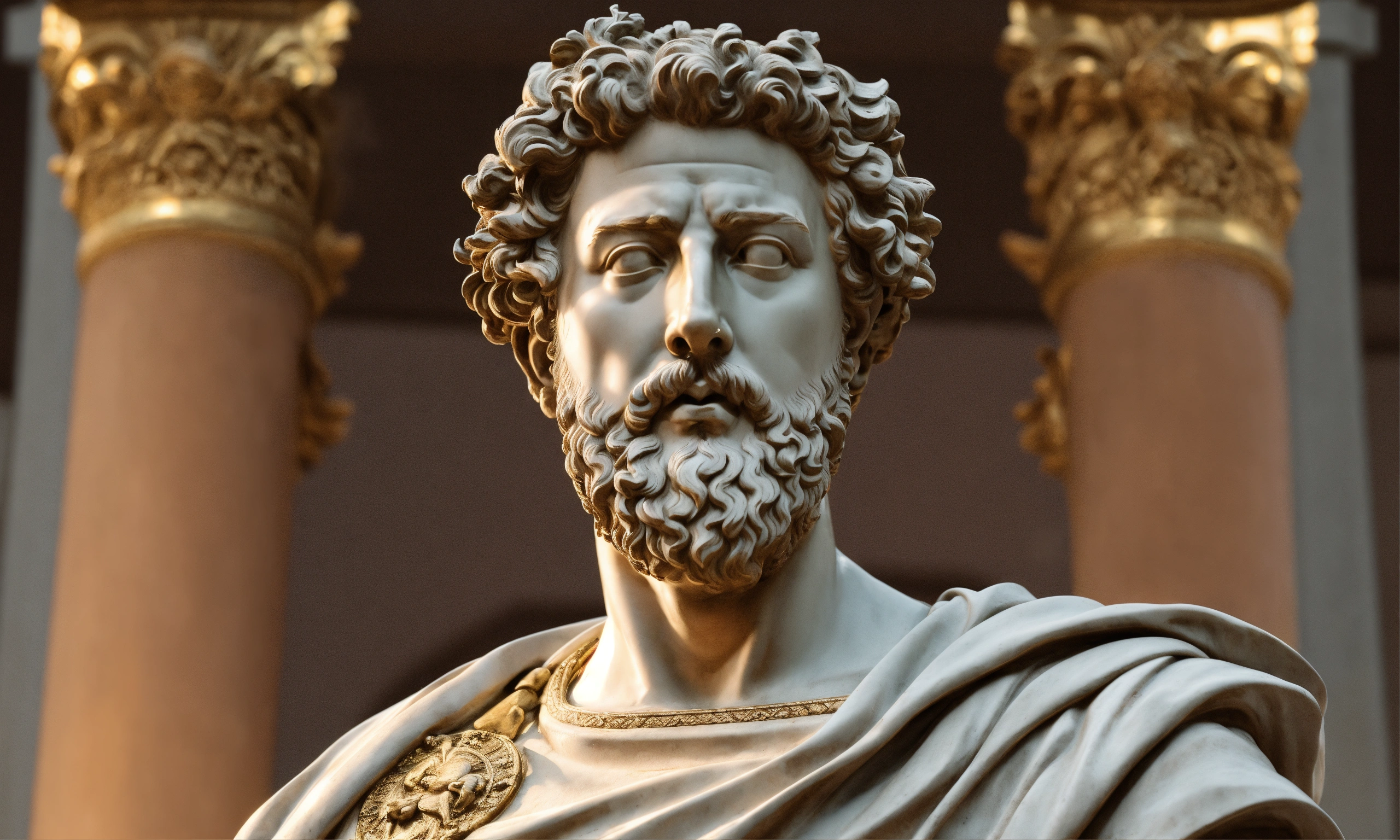 Lexica - Marcus Aurelius, oneheaded statue of Marcus Aurelius,realistic, 8k