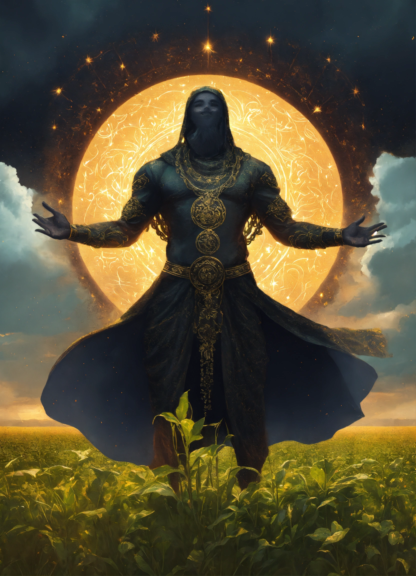 Lexica - An enigmatic happy celestial Black Human God shrouded in ...