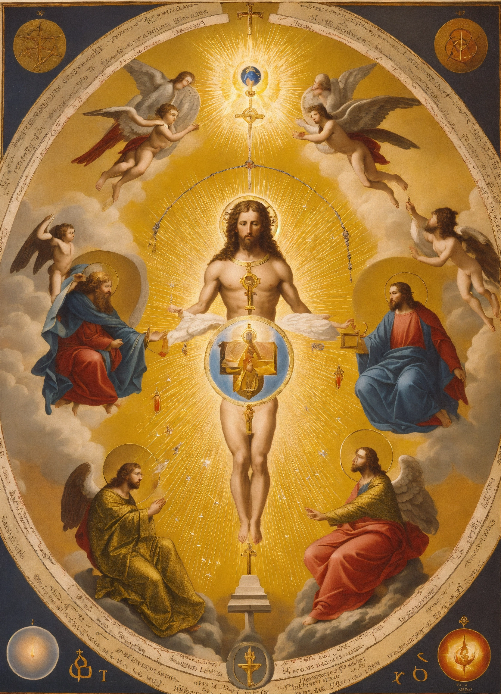 Lexica - Neo gnostic holy trinity with human Mind representing the holy ...