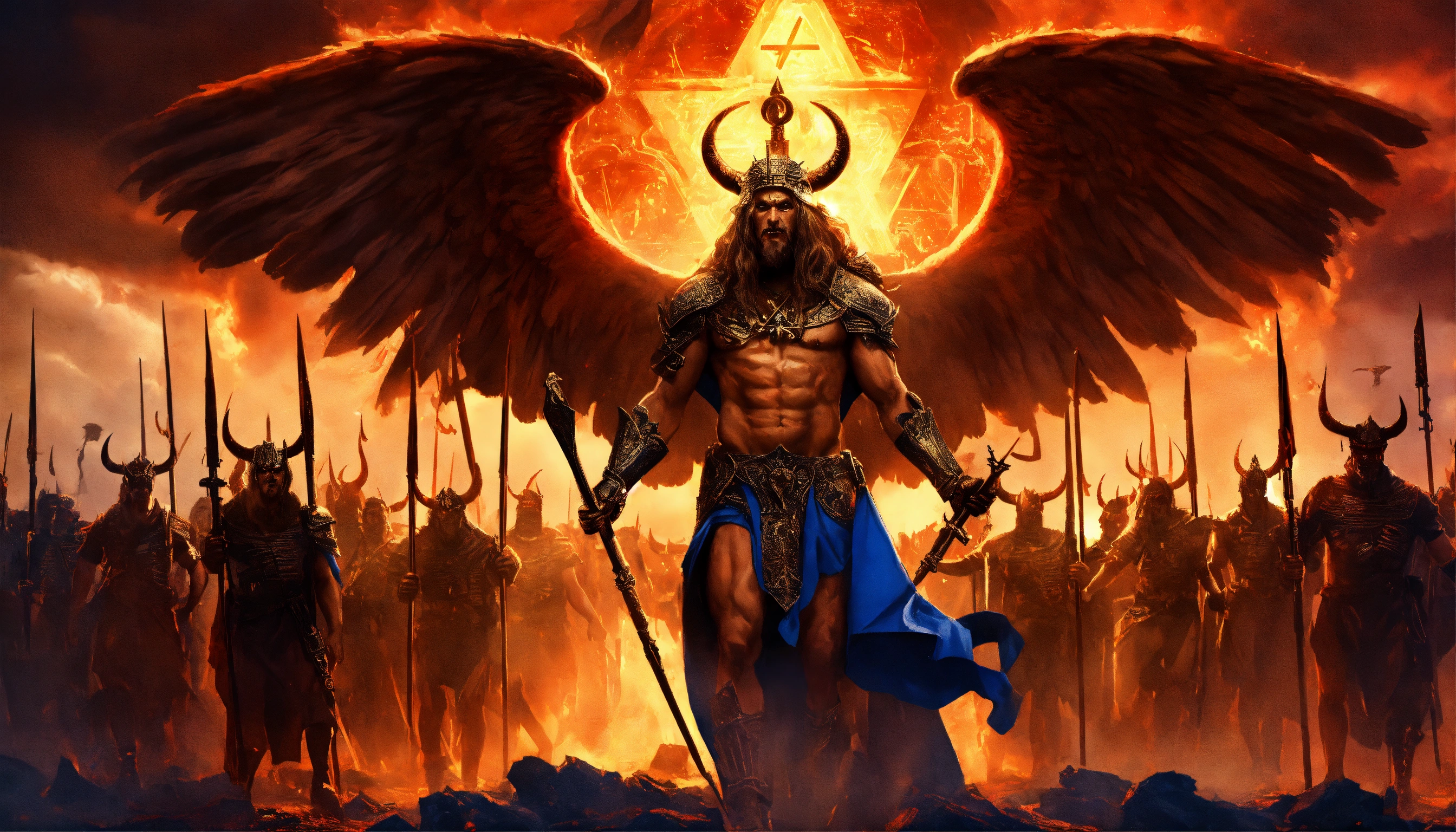 Lexica - Digital Lucifer's Evil demonic Israel demon army carrying ...