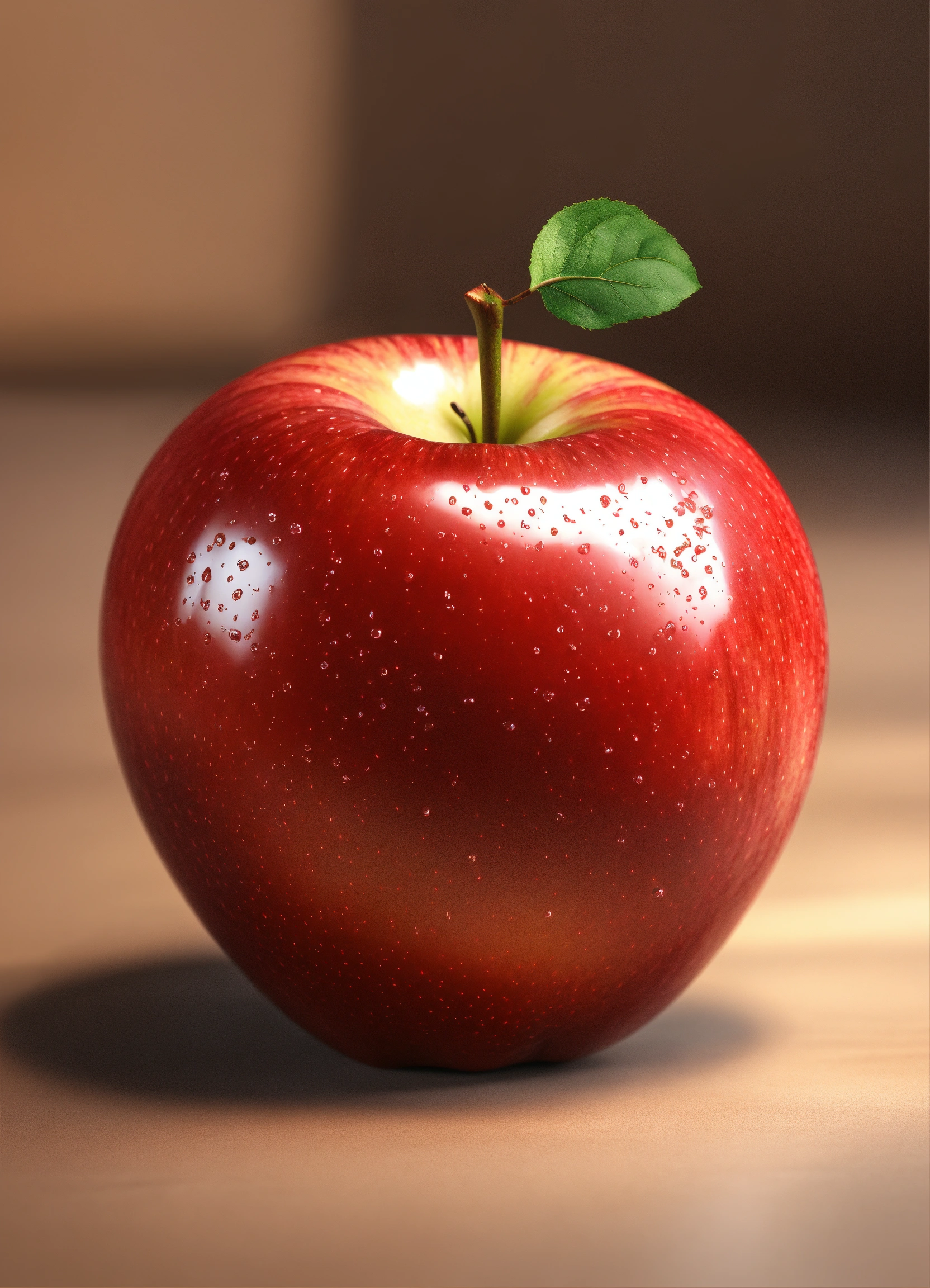 Lexica - A 3d apple icon, front view, hyper realistic, photorealistic ...