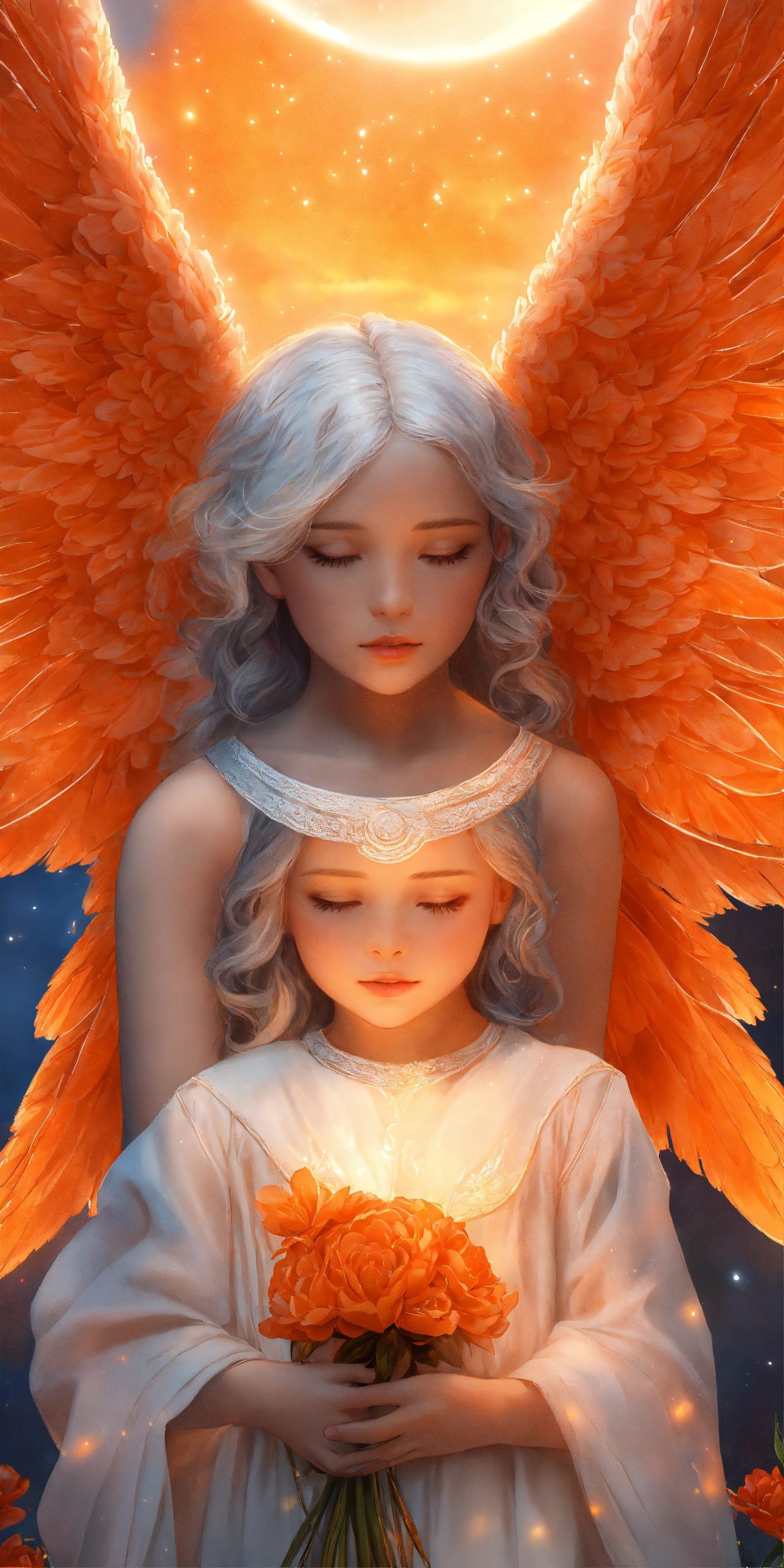 Lexica - 2 Guardian Angels, one is a boy and the other angel is a 7 ...