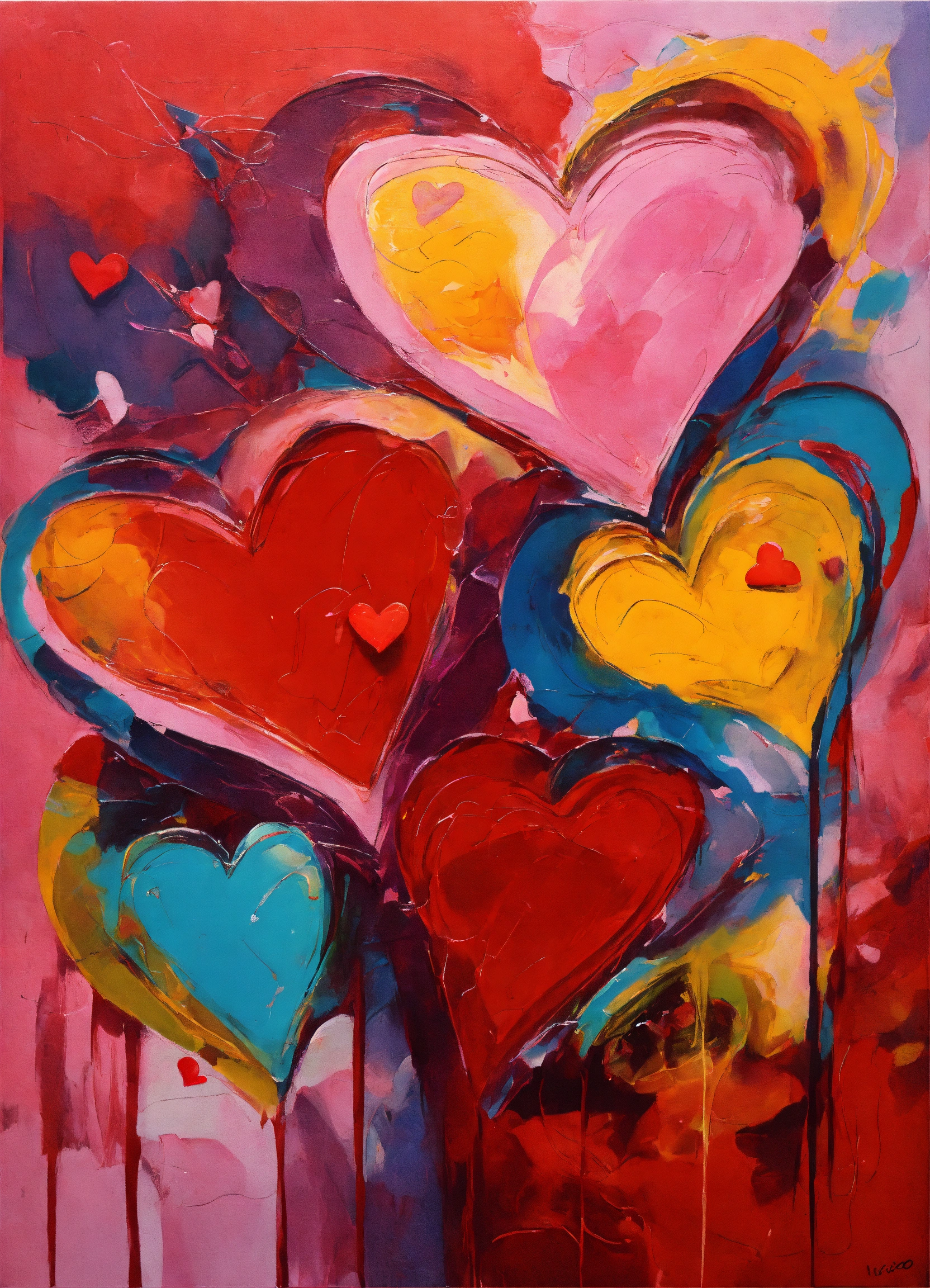 Lexica - Let's Celebrate a Neo-Expressionist Valentine's Day – A Burst ...