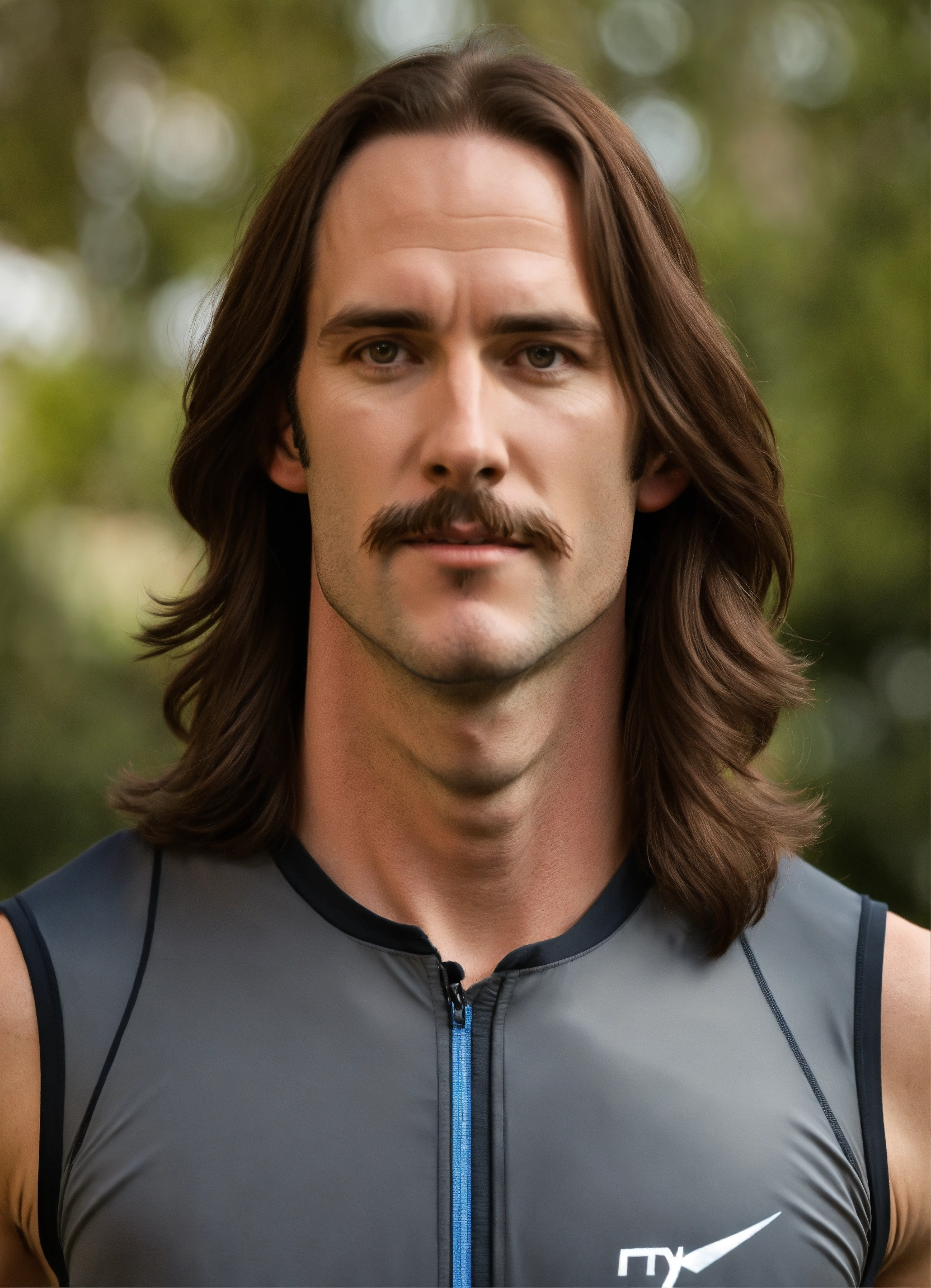 Lexica - Matt Mercer as a tall long distance runner with long straight ...