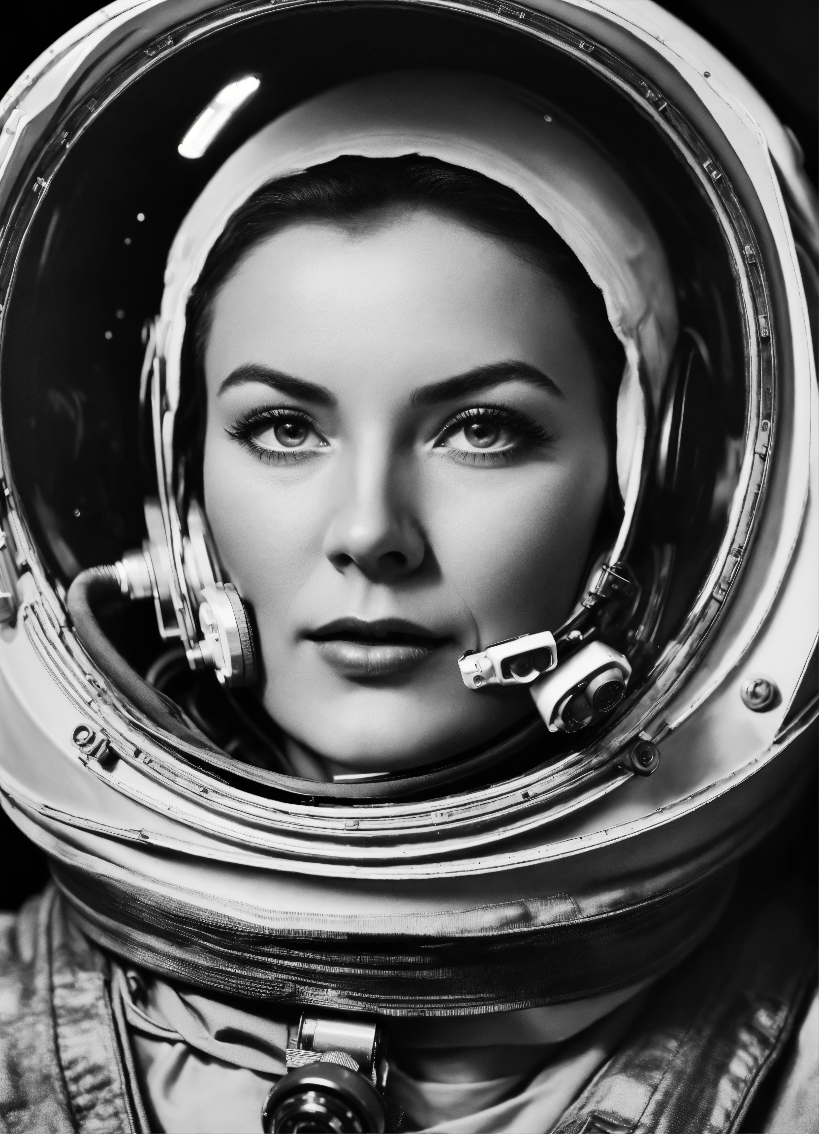 Lexica - Portrait, astro photograph in the style of Deleece Cook, black ...