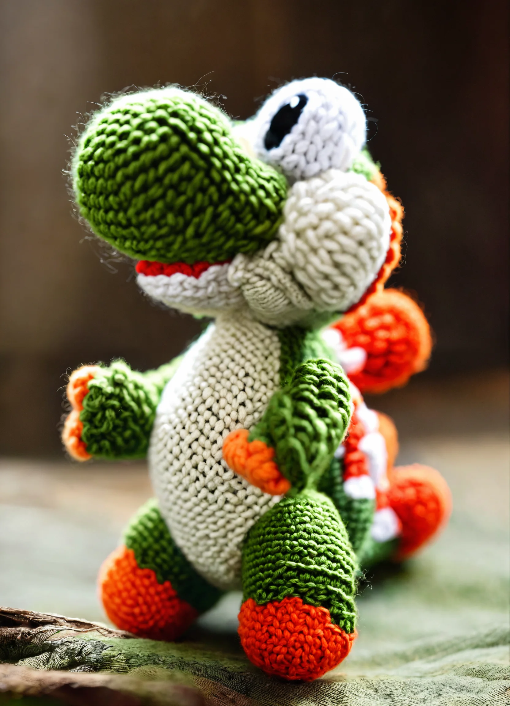 Lexica - Cute knit Yoshi from Yoshi