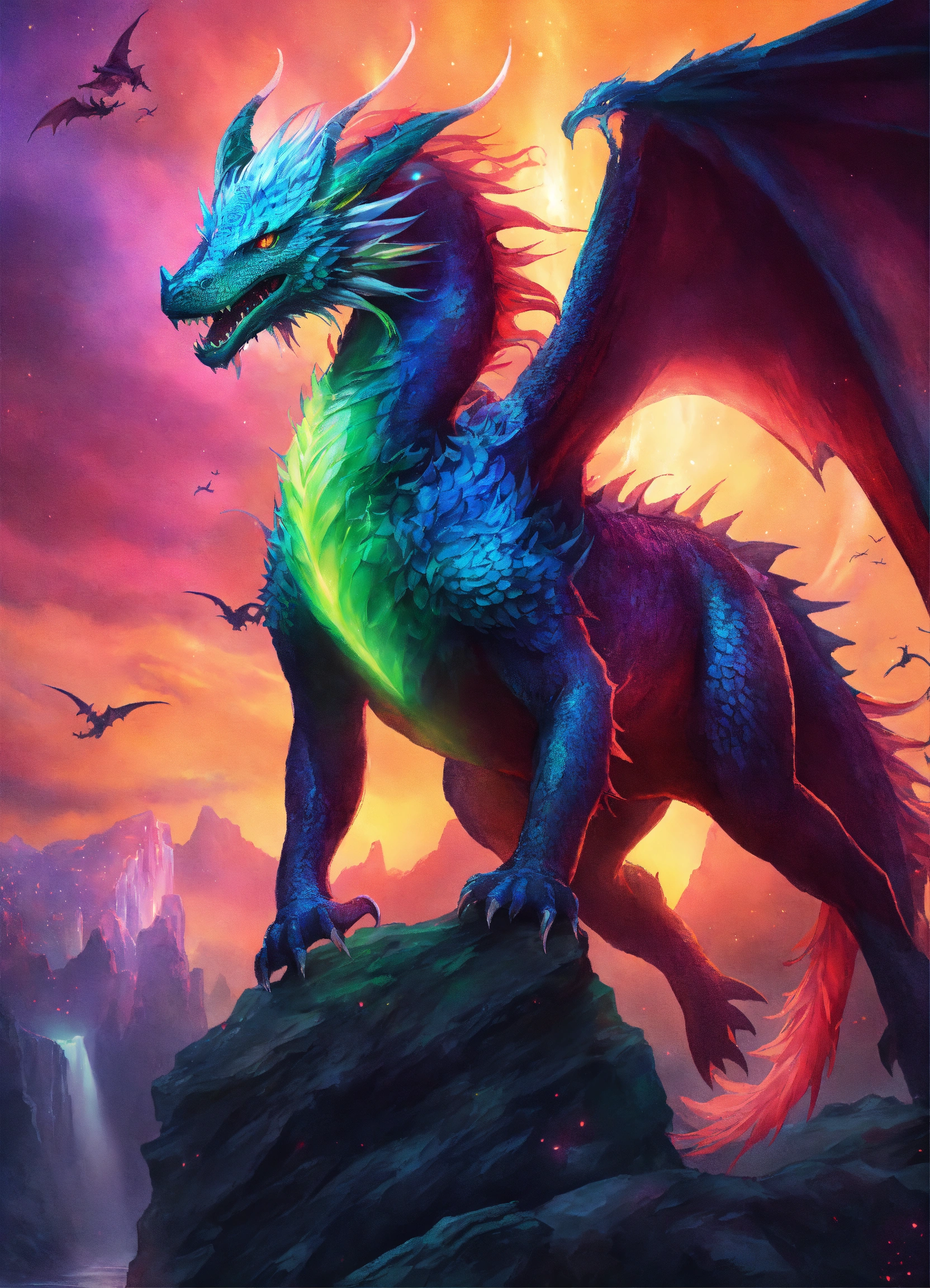 Lexica - Post-apocalyptic magical dragons in a magical kingdom theme ...