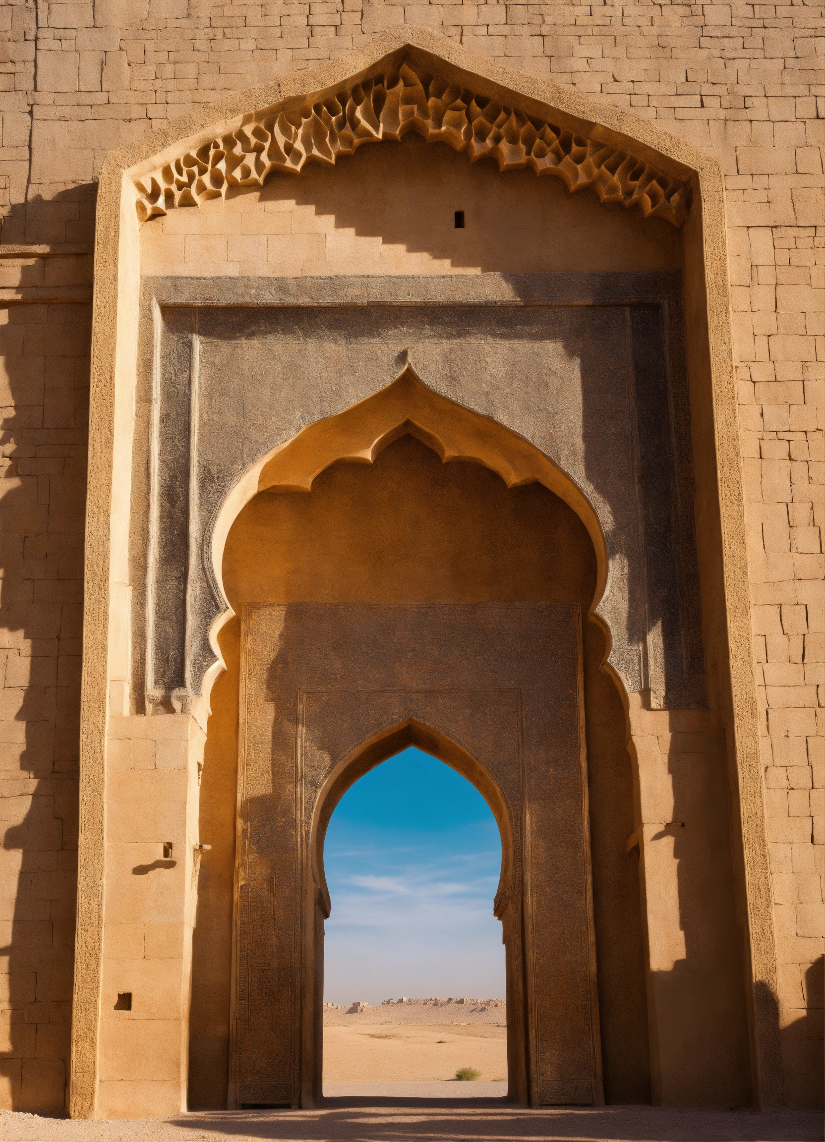 Lexica - Arabian Saudi Arabia castle arch gate