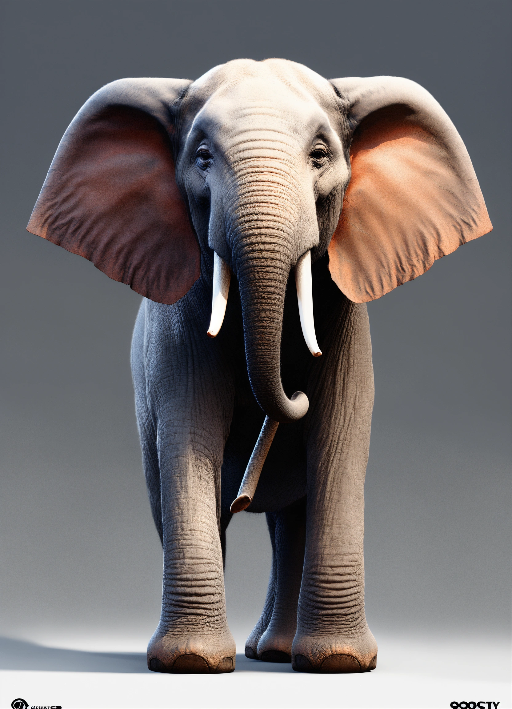 Lexica - A cartoon elephant, concept art by Pixar, cgsociety, character ...