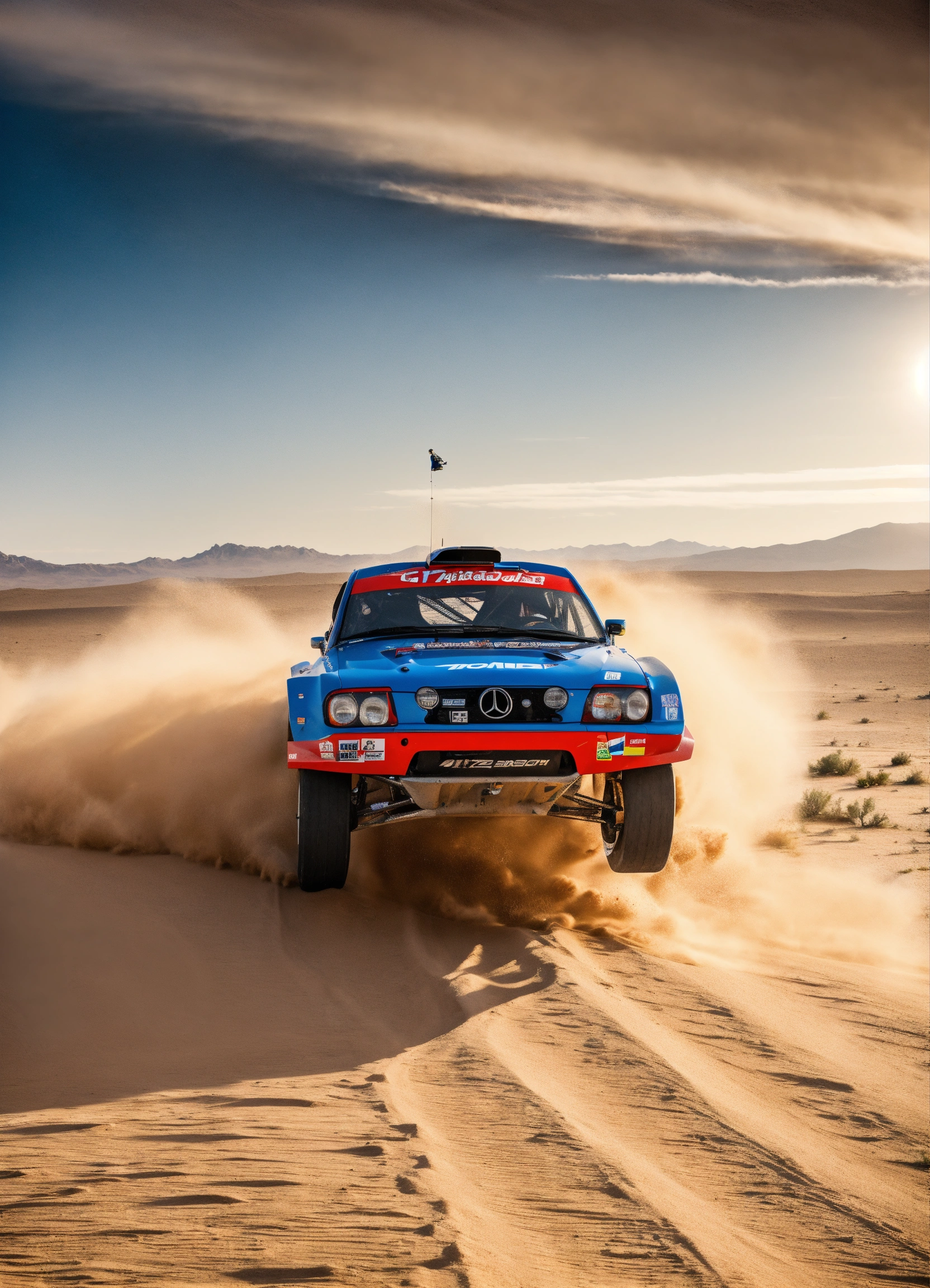Lexica - Worlds fastest rally car in desert