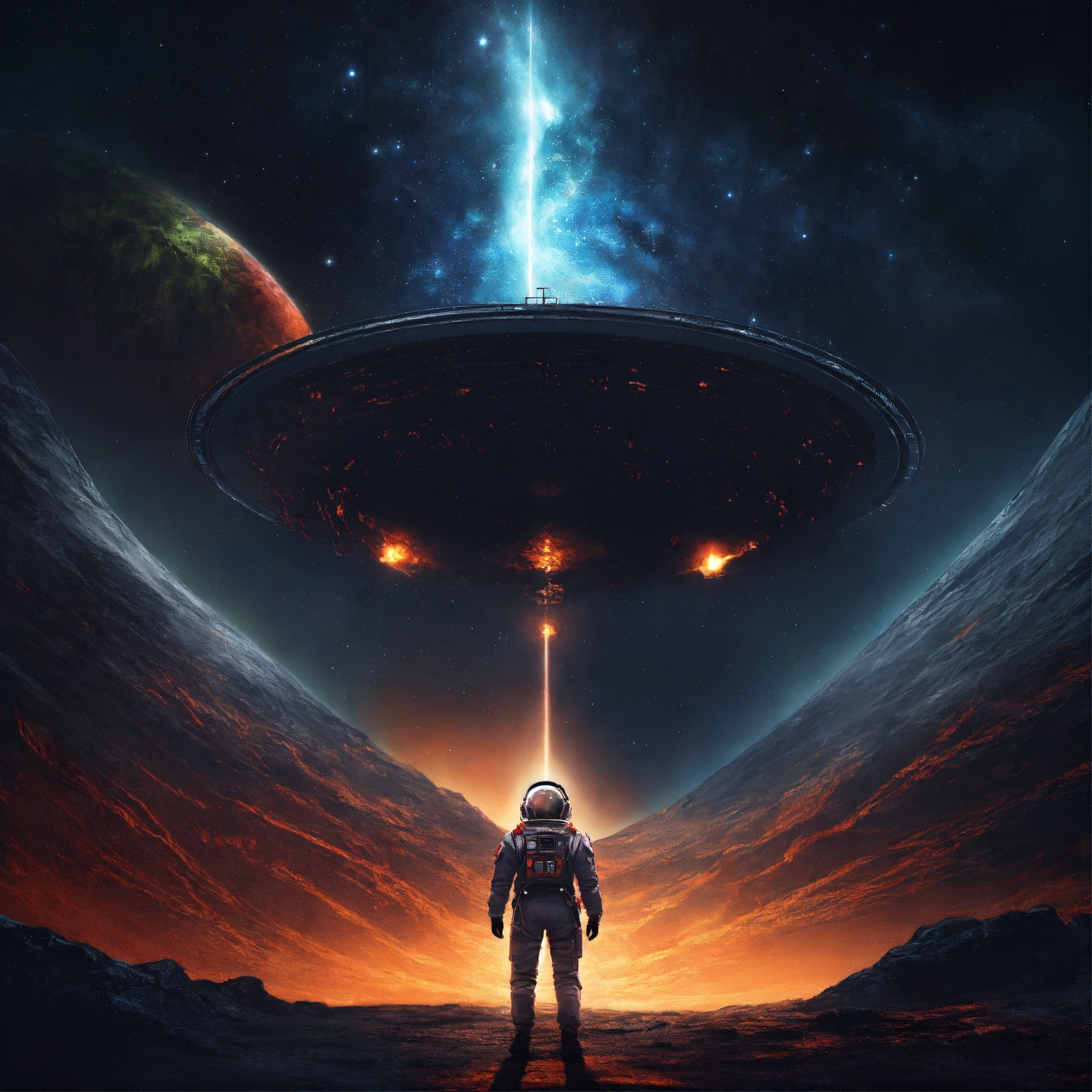 Lexica - Image of a scary space no human