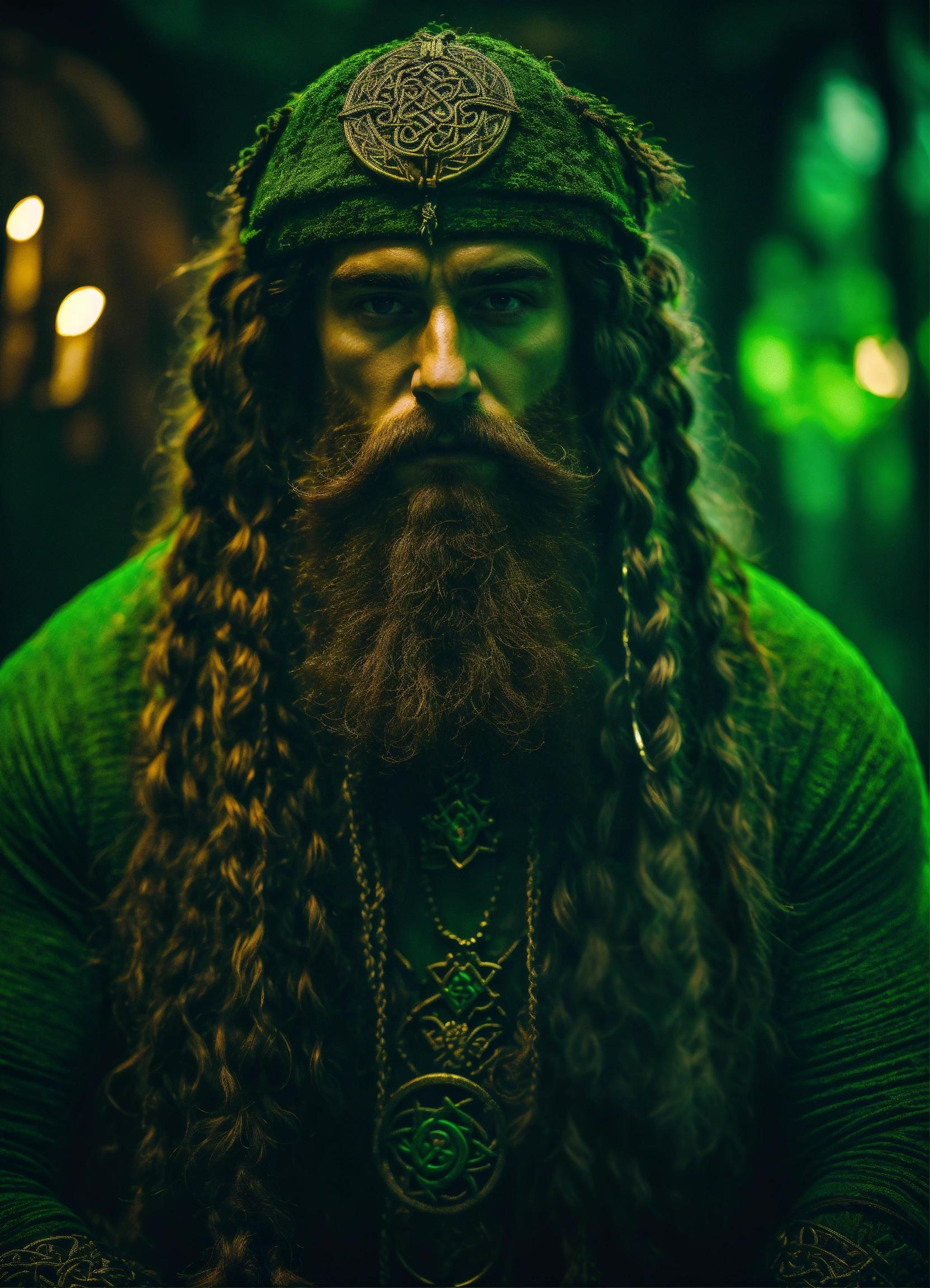 Lexica - Dark moody aesthetic, complete body wise celtic warrior with a ...