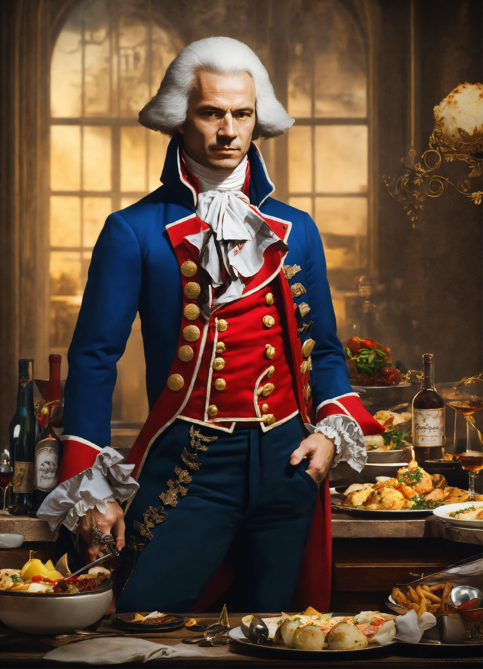 Lexica - Create an artwork featuring Robespierre, the French ...