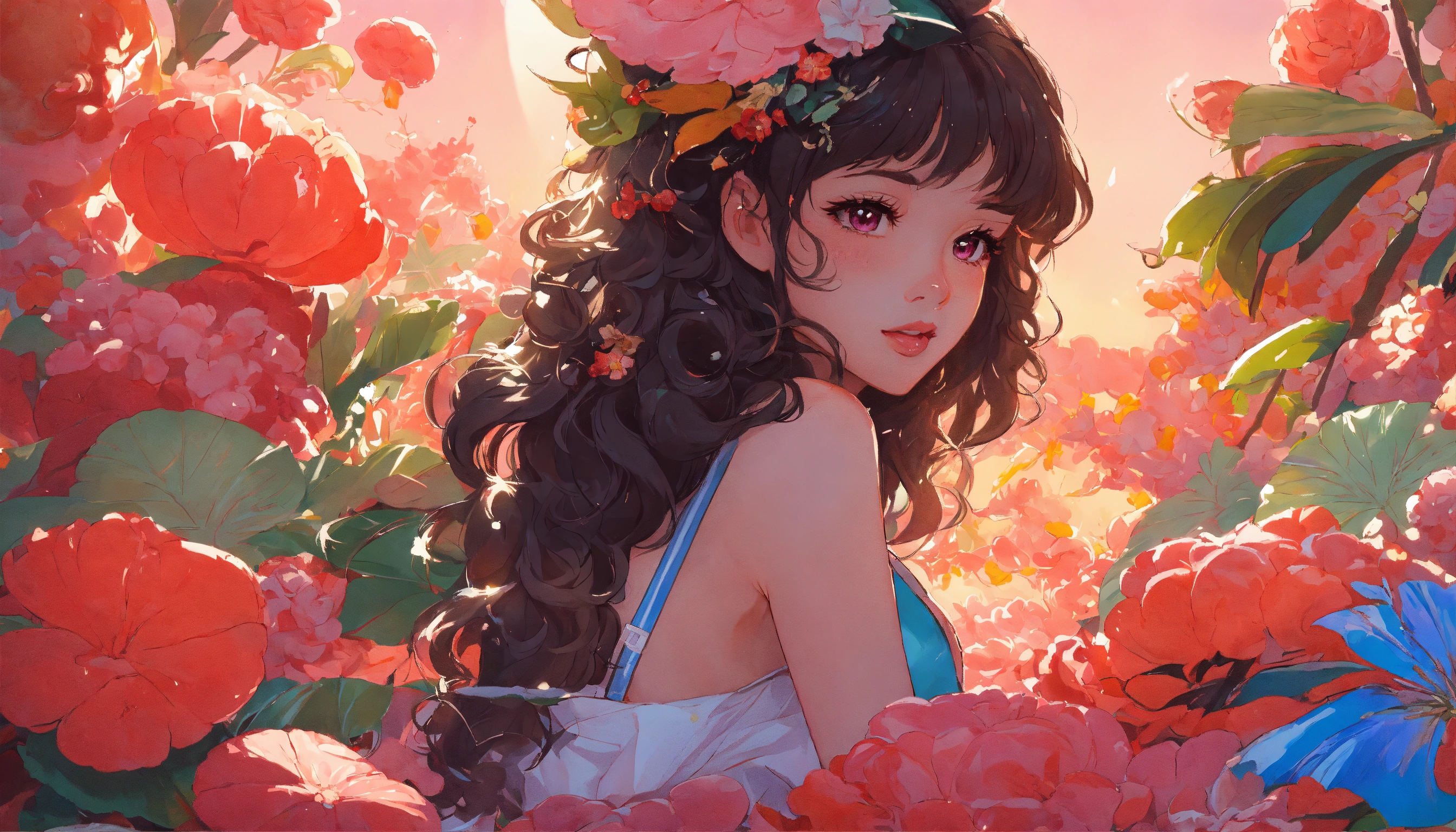 Lexica - Seamoss, health, boba tea, bubble tea, love, coral pink ...