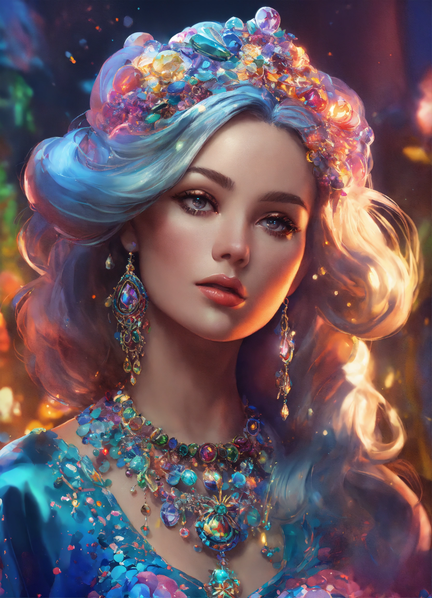 Lexica - Realistic 3d render of Pop Art, A hyper detailed illustration ...