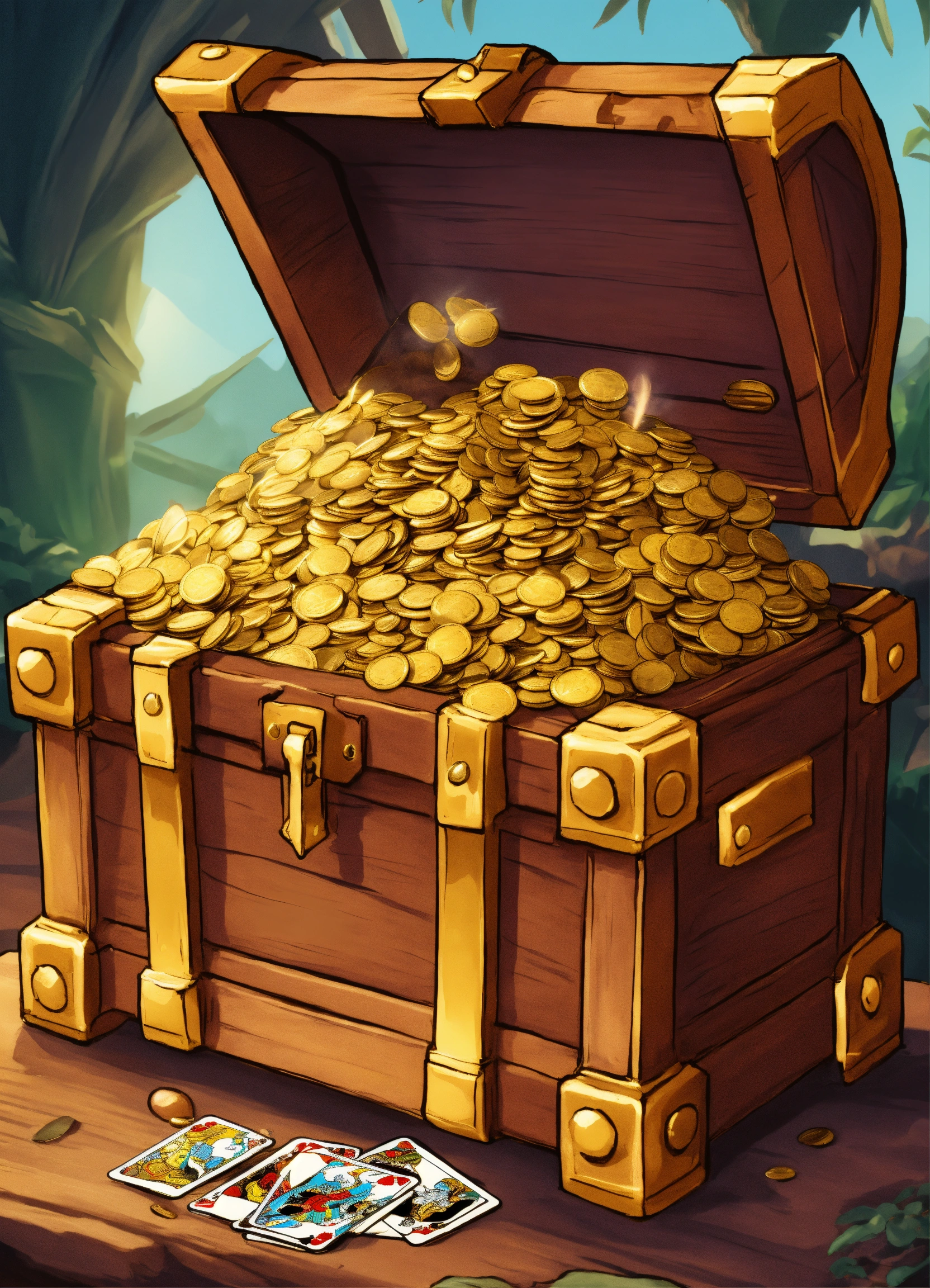 Lexica - Text language of cards where "treasure chest" is the power to ...