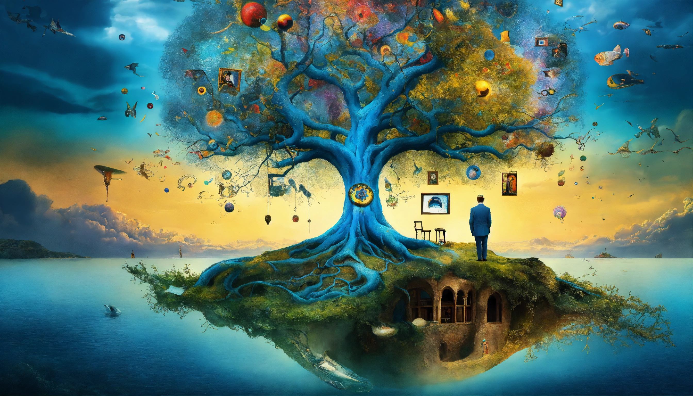 Lexica - Poster for psychologist, meaning of life, thoughts in her head ...