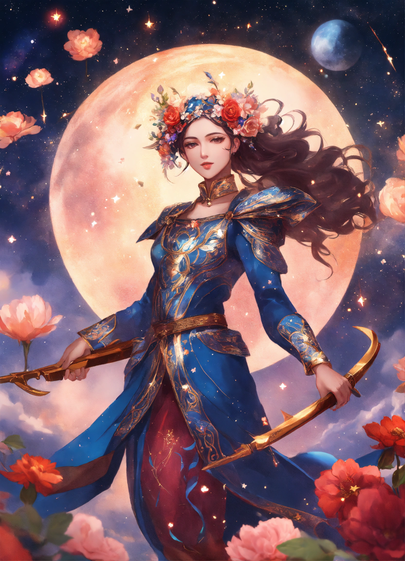 Lexica - The star sign of Sagittarius personified as a person, action ...