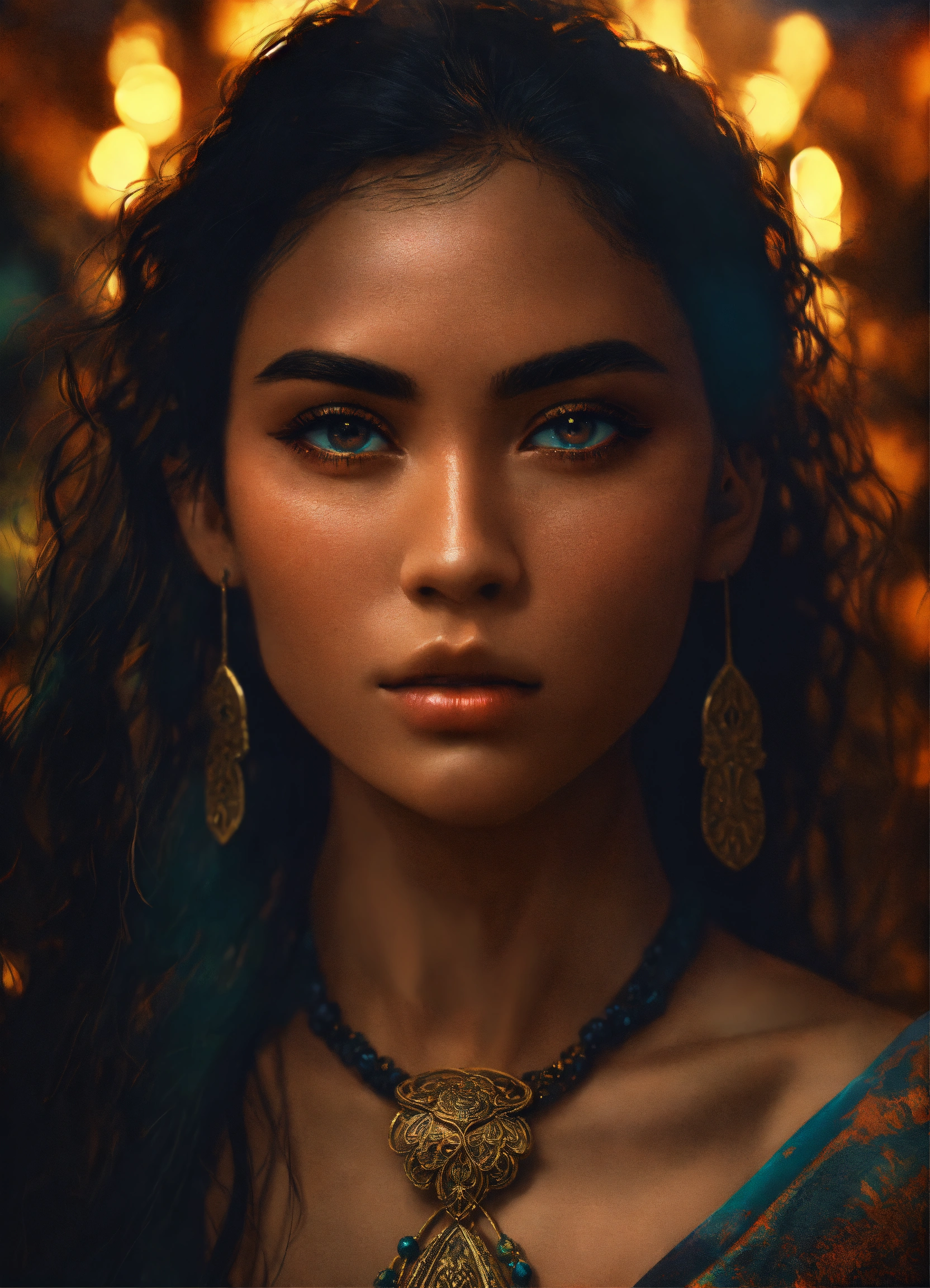 Lexica - A ultra beautiful Tahitian woman, intricate, sharp focus ...