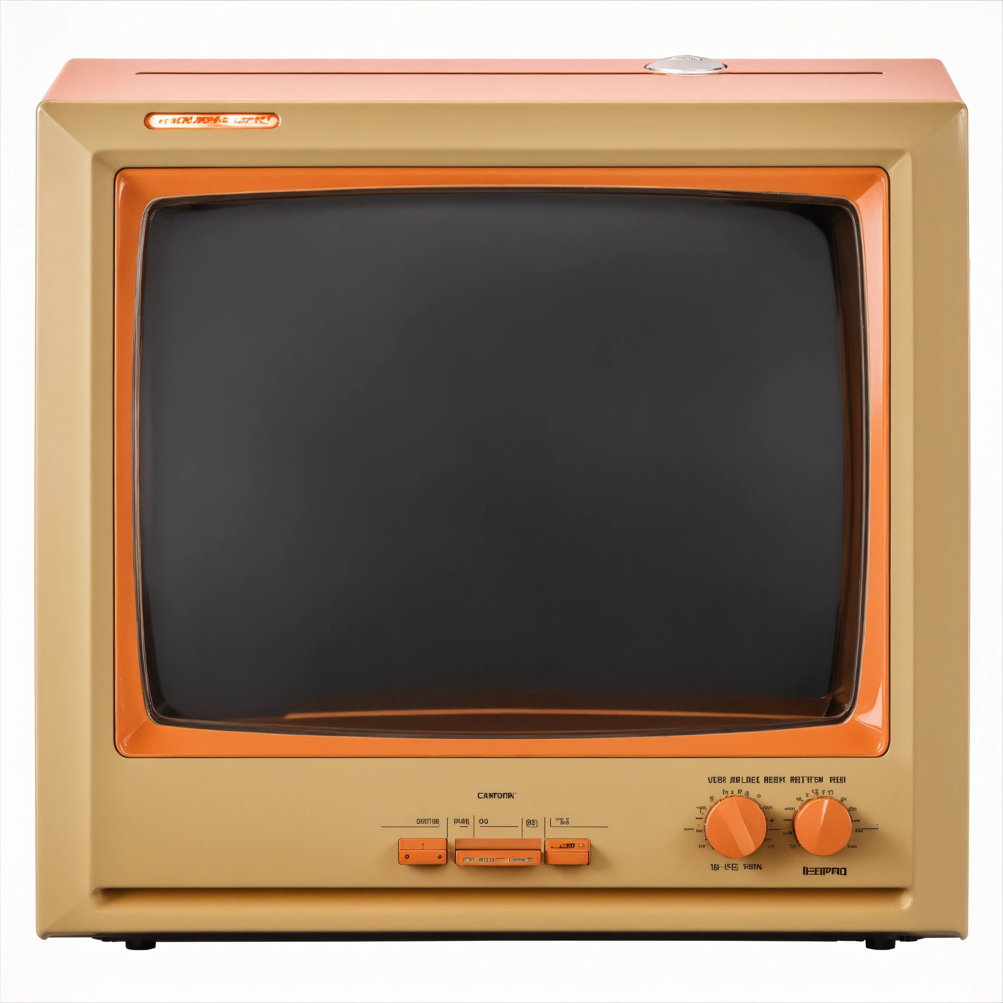 Lexica - Retro monitor orange color