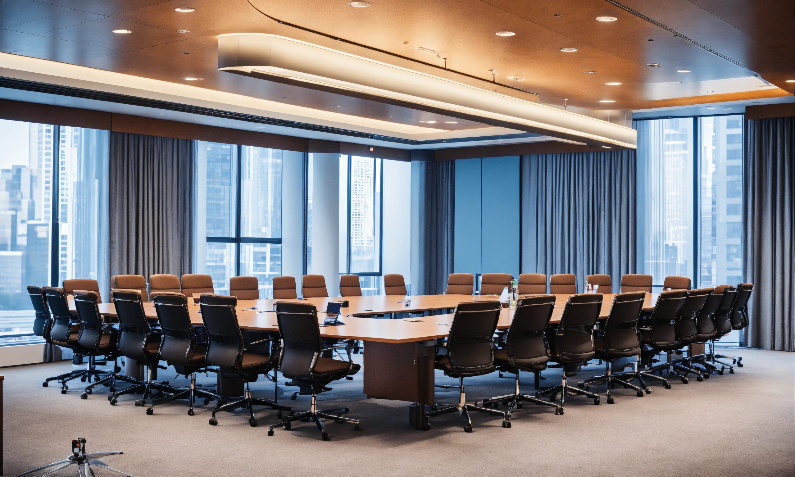 Lexica - A full conference room filled with multicultural well dress ...