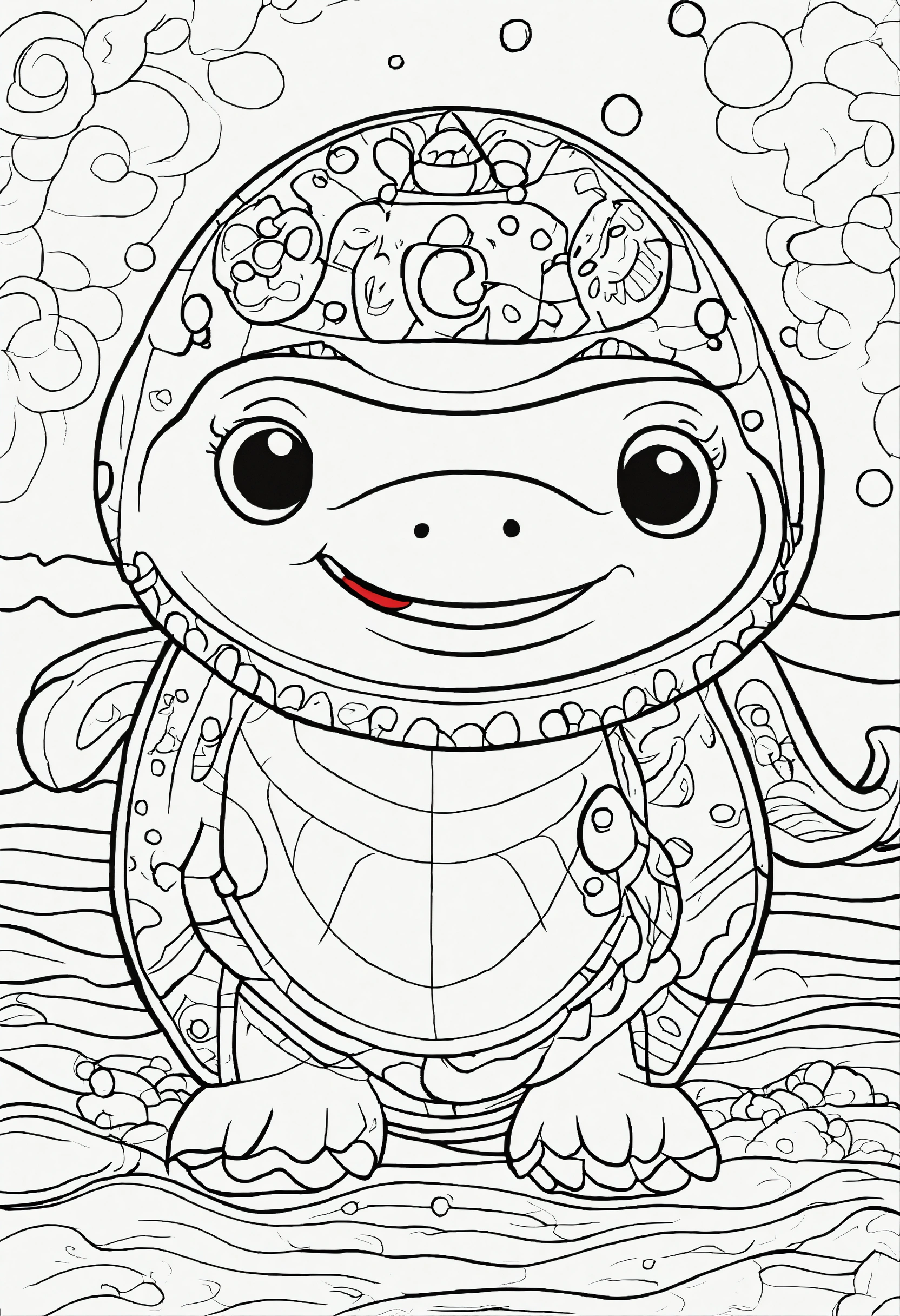 Lexica - Coloring book for preschoolers, simple lines drawings, no ...