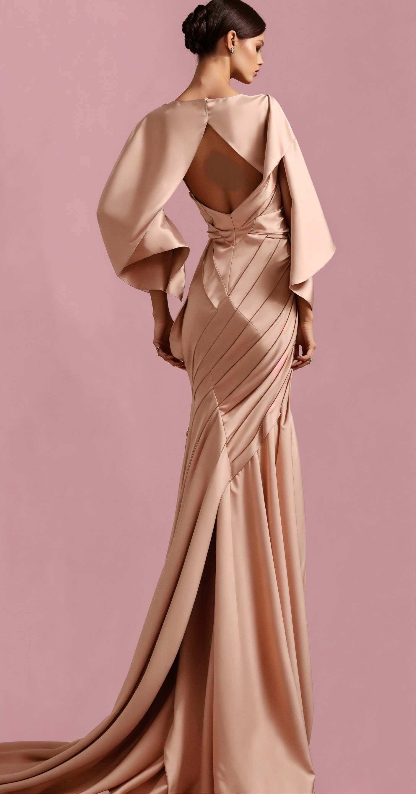 Lexica - INNOVATIVE HAUTE COUTURE FASHION DESIGN dress WITH WIDE ...