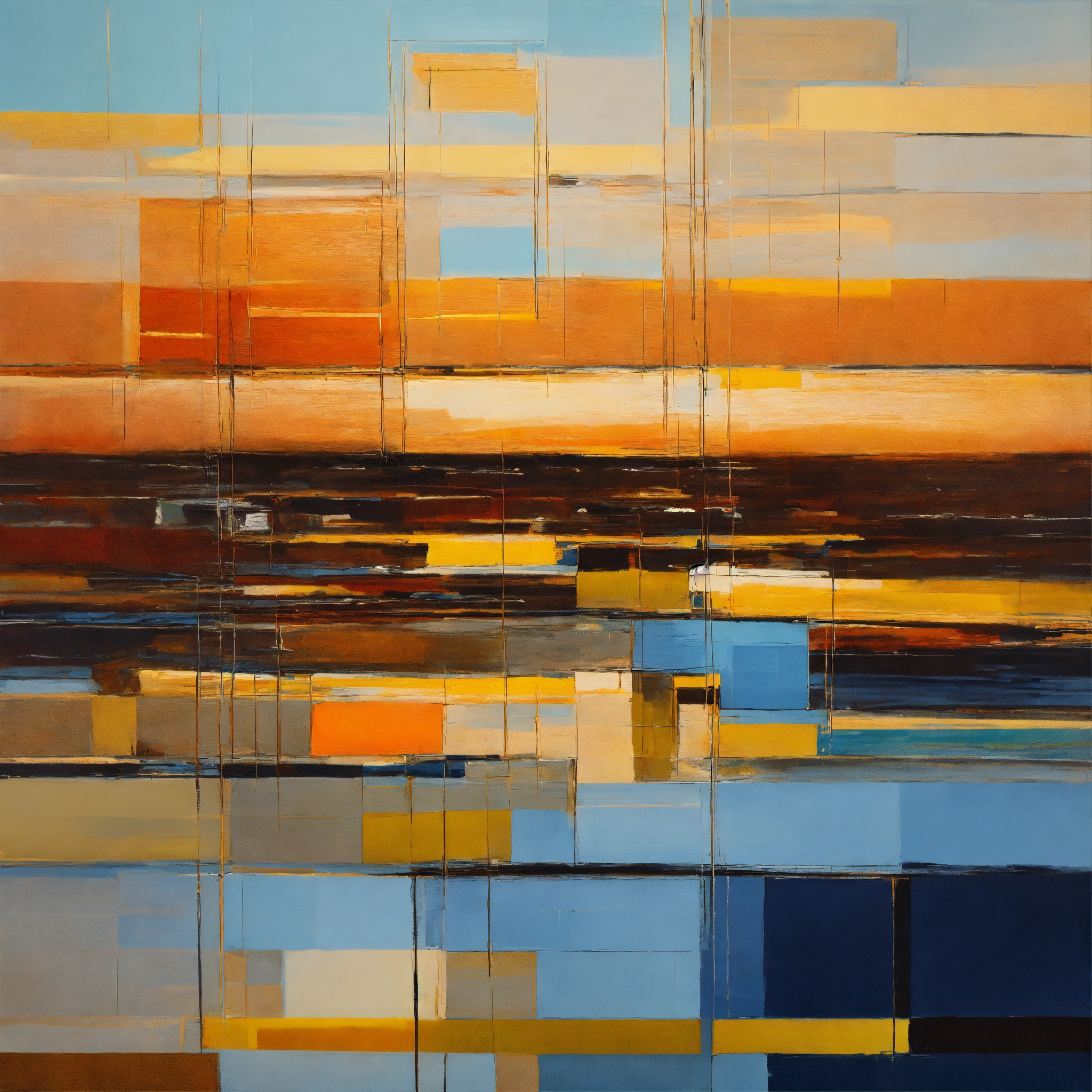 Lexica - Monica Rizzolli, recursive art, oil painting, recursive art ...