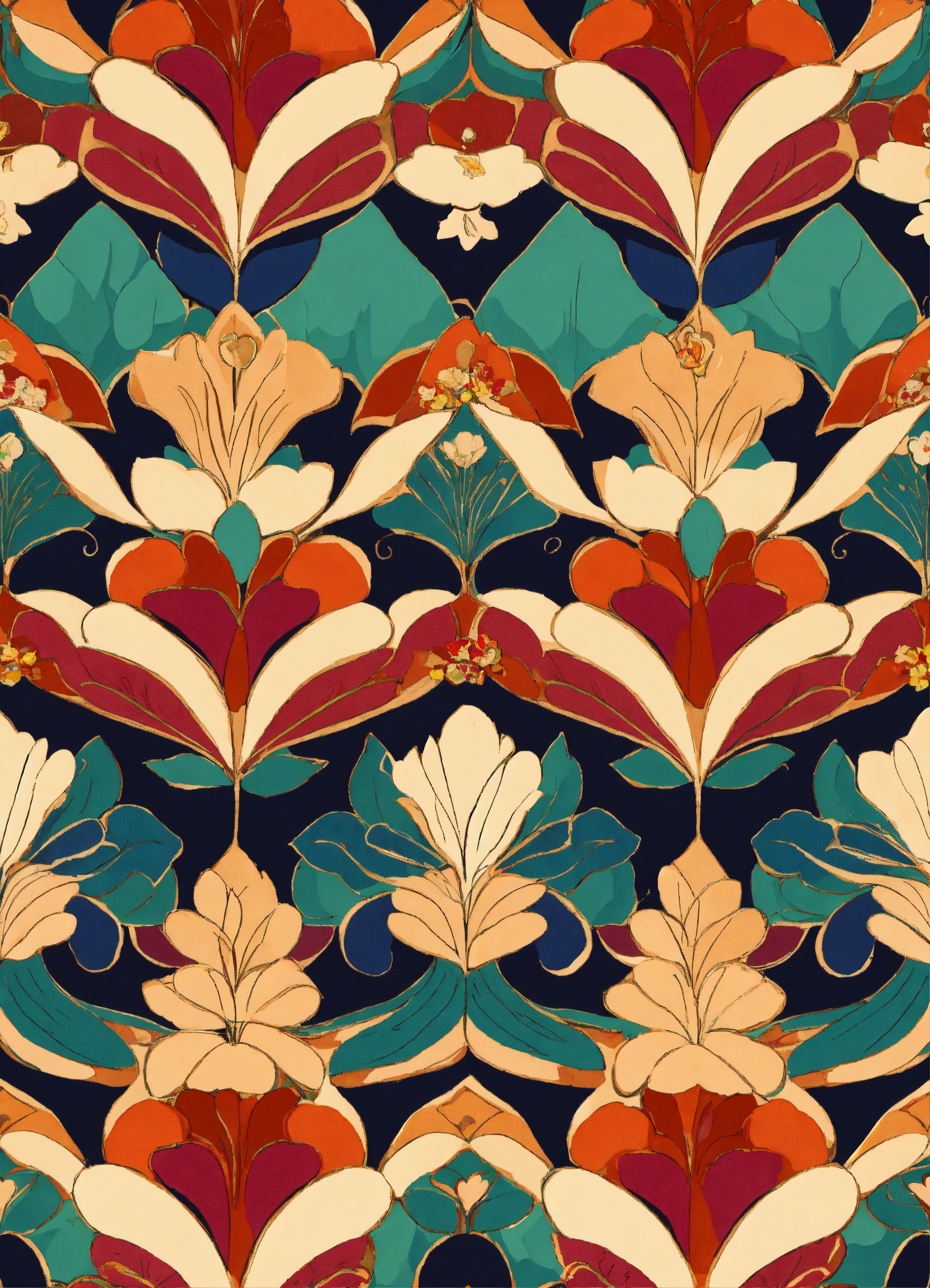 Lexica - Art style Prada pattern