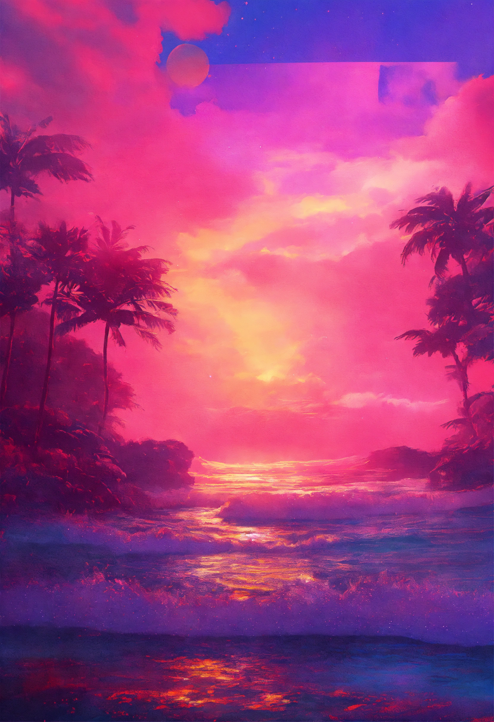 Lexica - Joy chillwave digital art