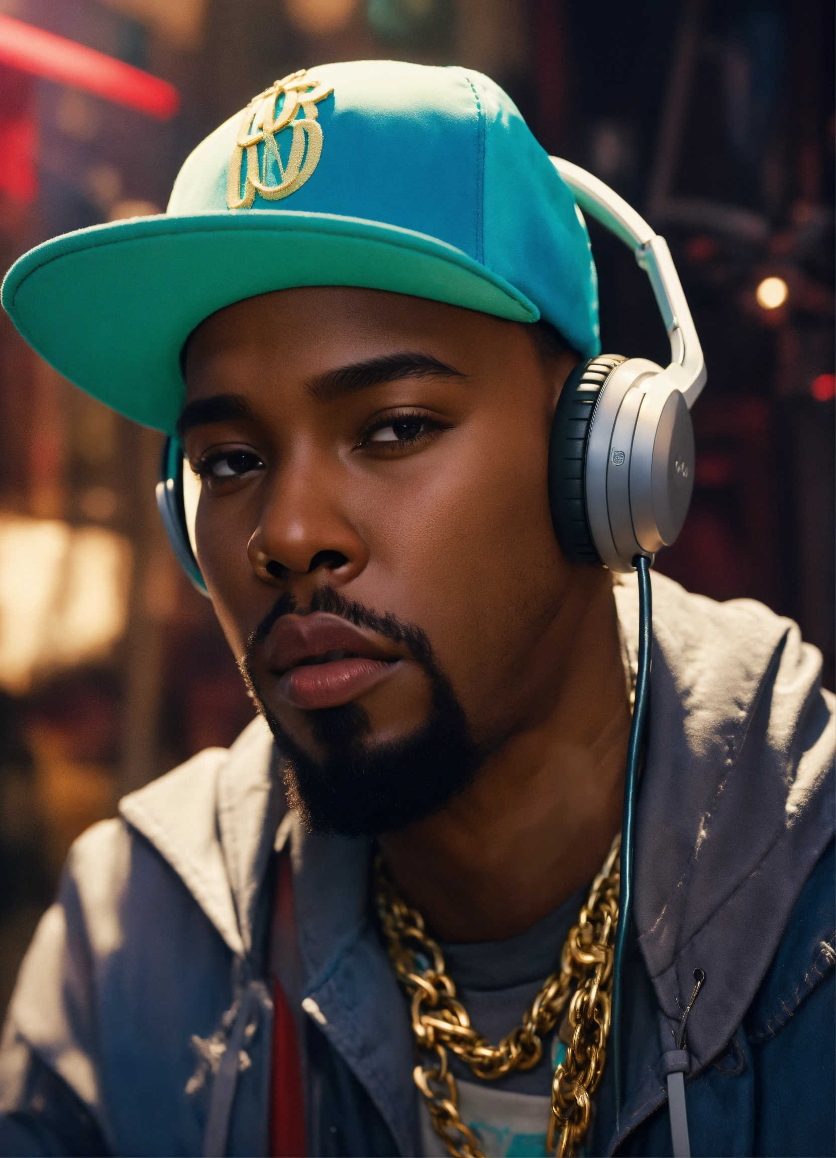 Lexica - Kenye west at telephone iper realistic , 8k, rapper