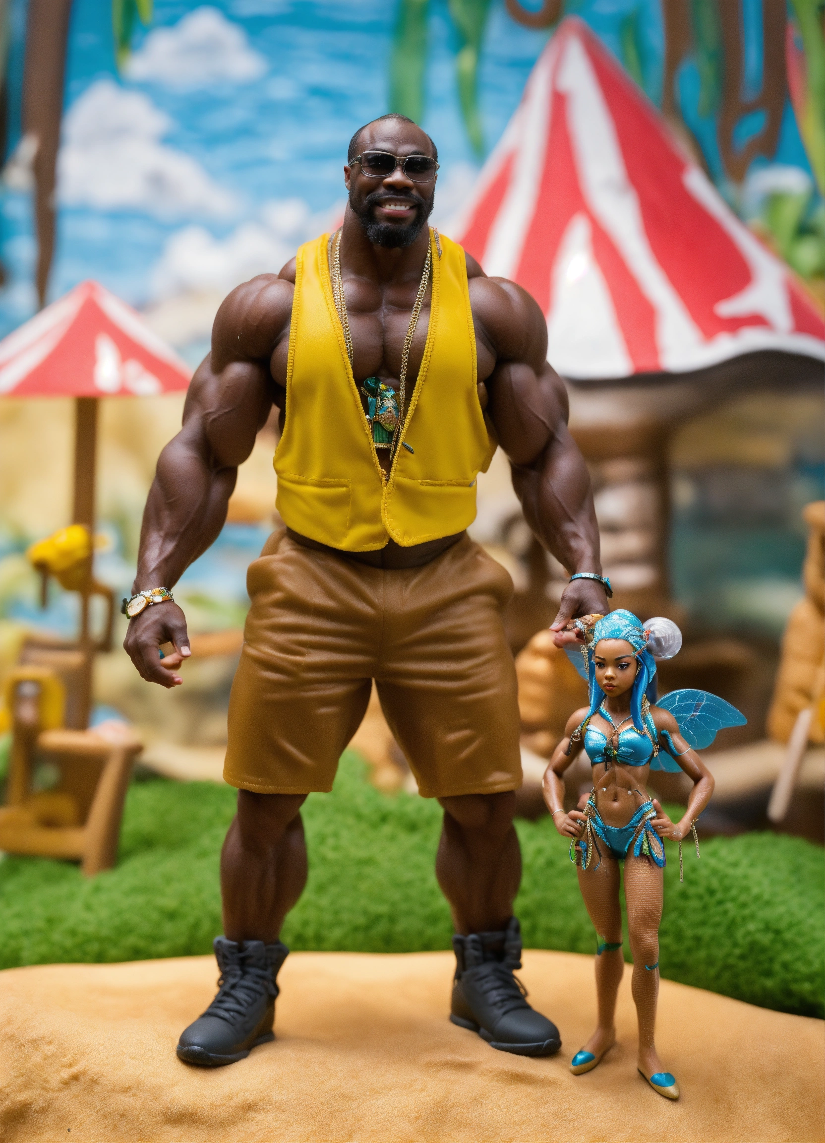 Lexica - 1 inch Bug size Shrunk tiny shrinking micro Rapper fairy toy ...