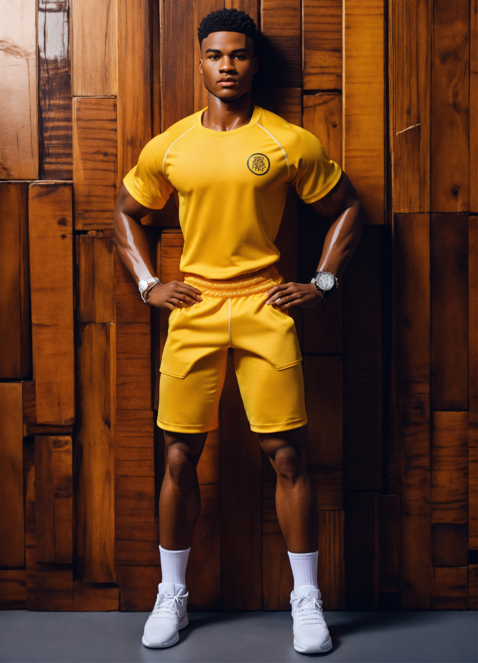 Lexica - Design an athletic African American Ken doll in workout ...