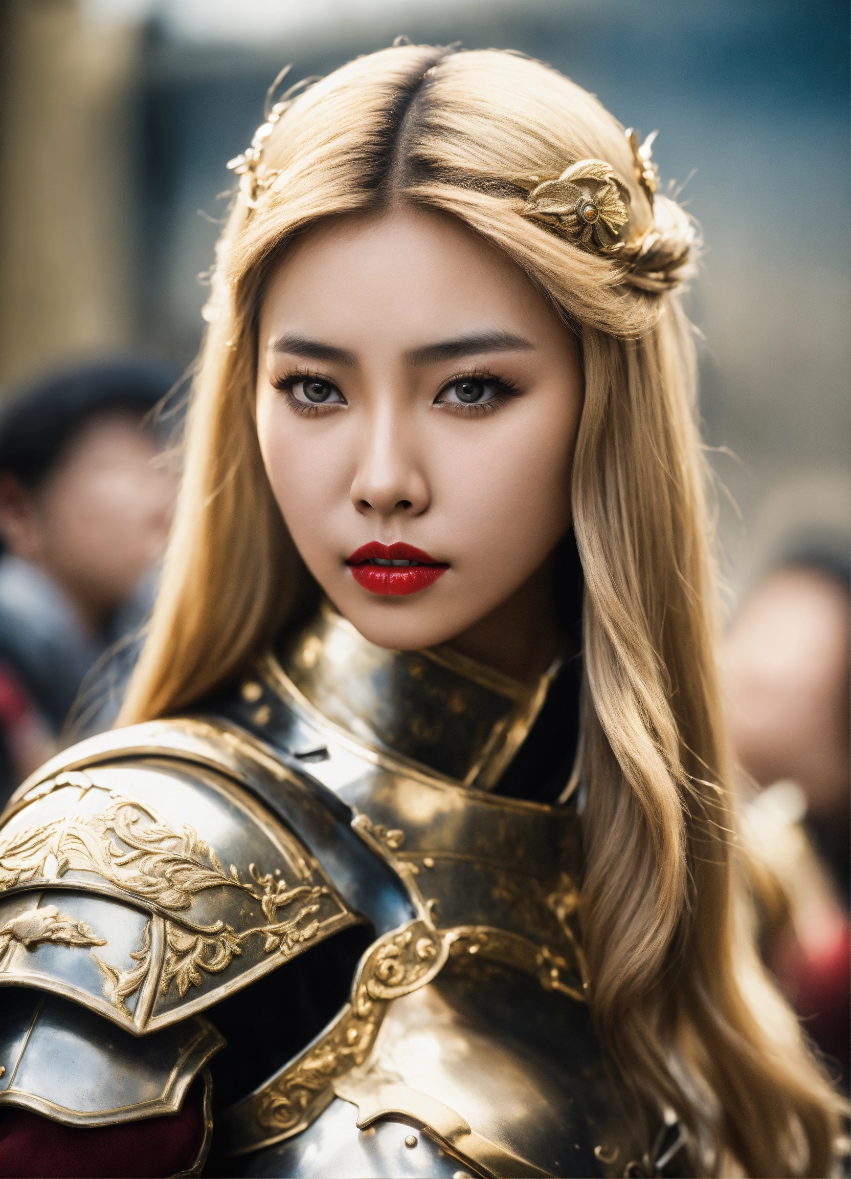 Lexica - Photo quality color portrait of young beautiful Angelababy as ...