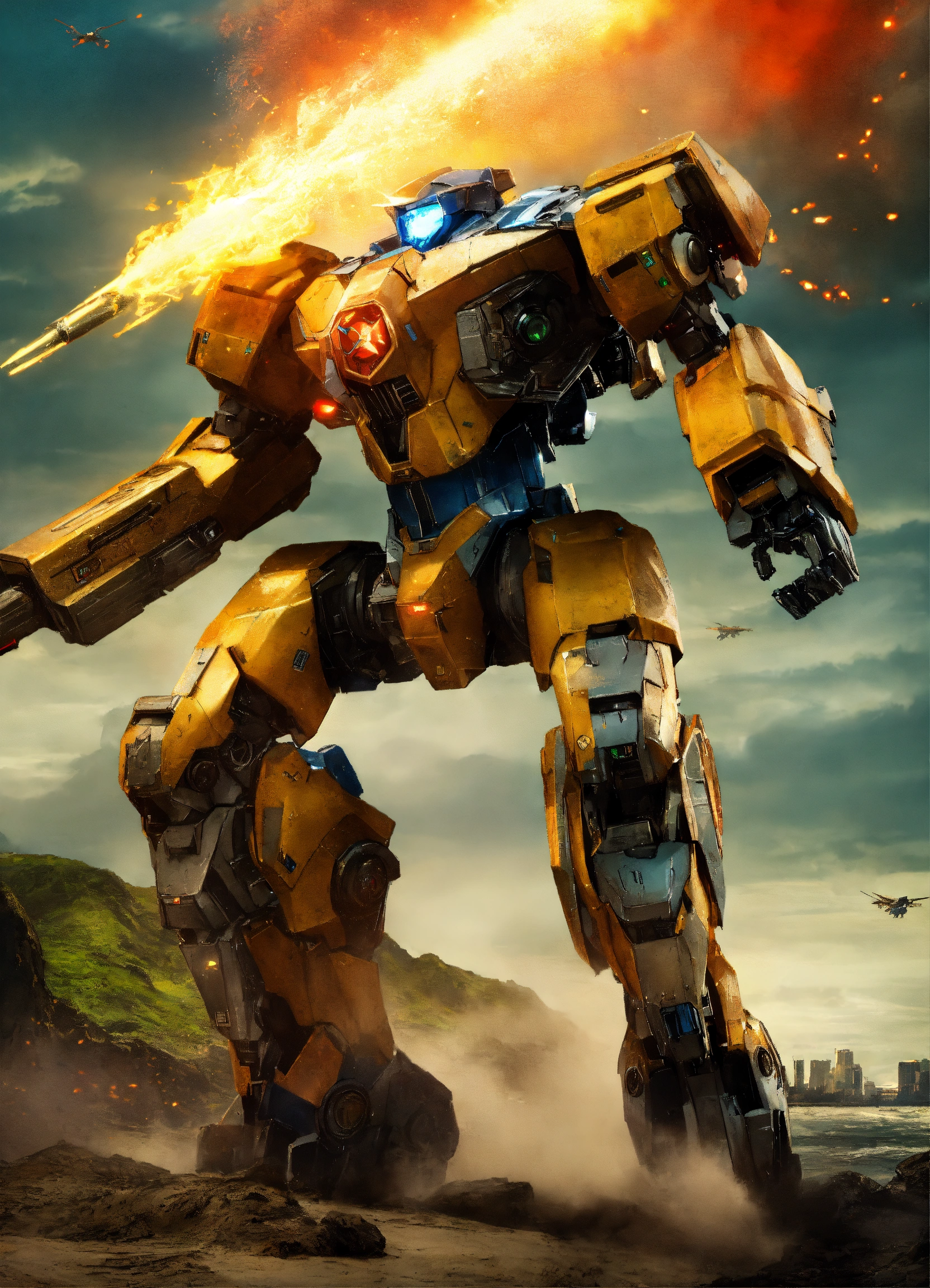 Lexica - Pacific Rim gyps Danger battle mech