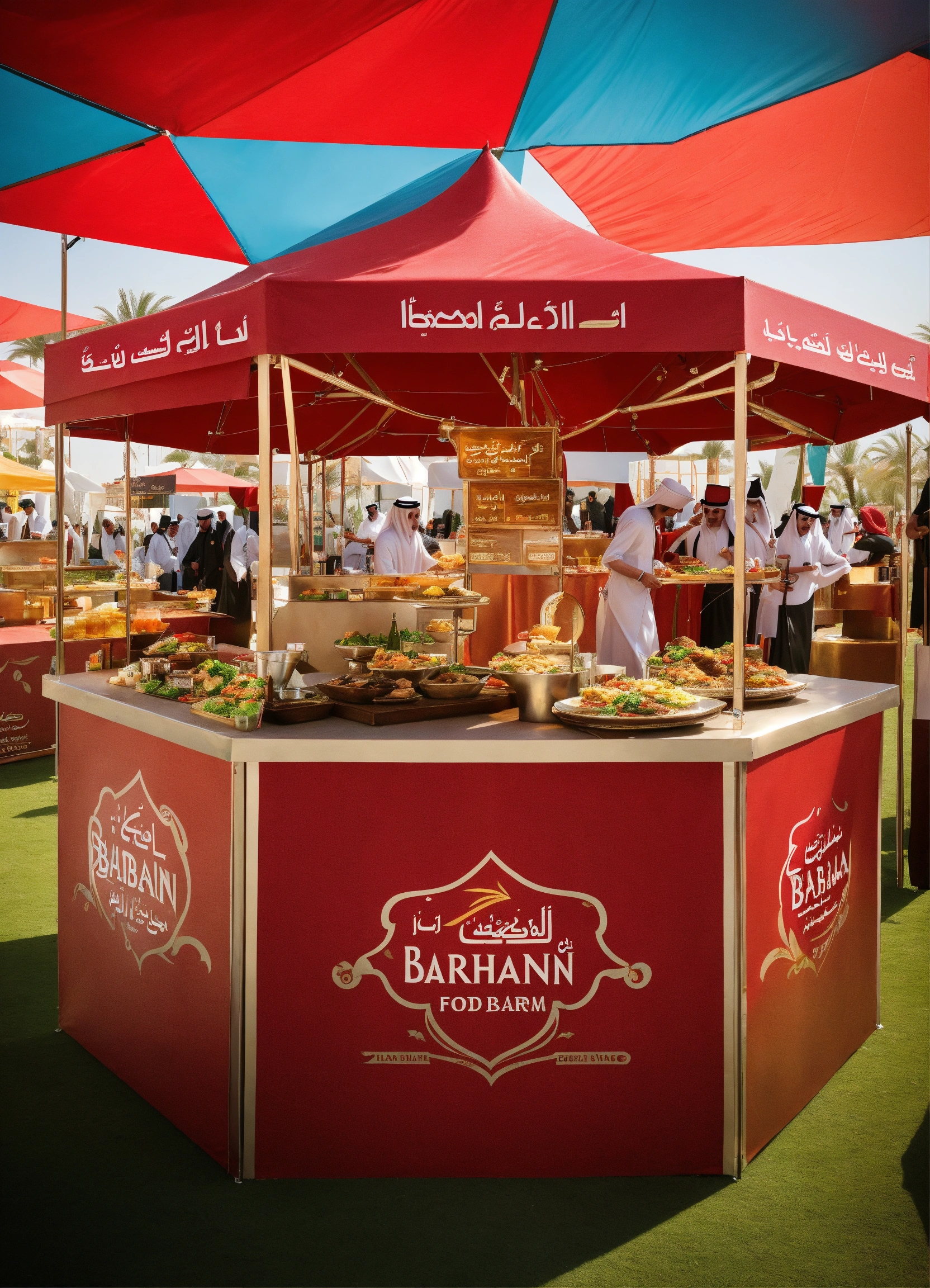 Lexica - "Visualize the 'Taste of Bahrain' food festival small Food ...