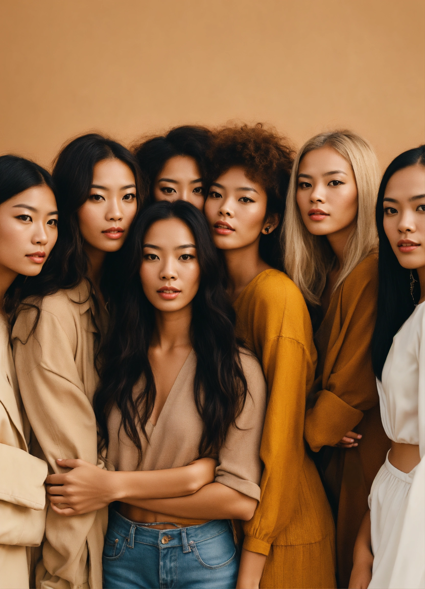 Lexica - Multi Ethnic Group of Womans with diffrent types of skin ...