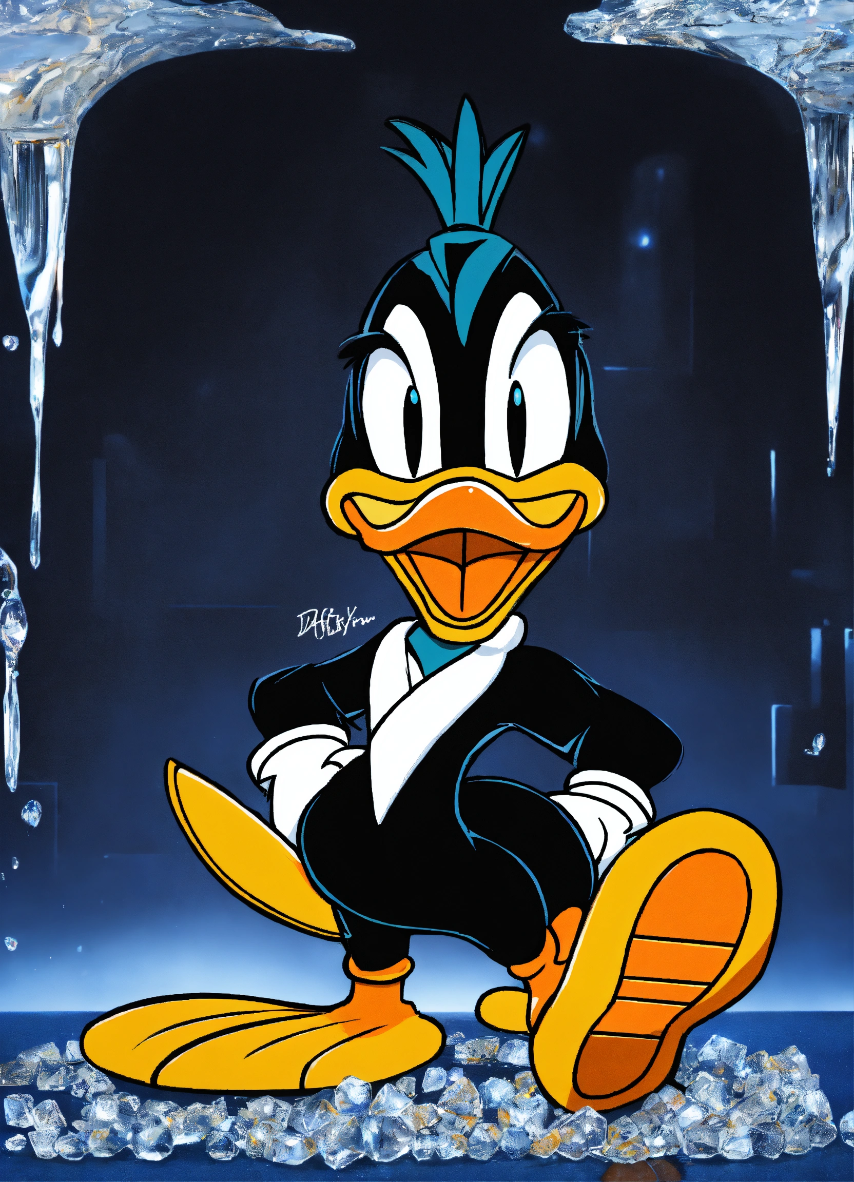 Lexica - Daffy duck iced out