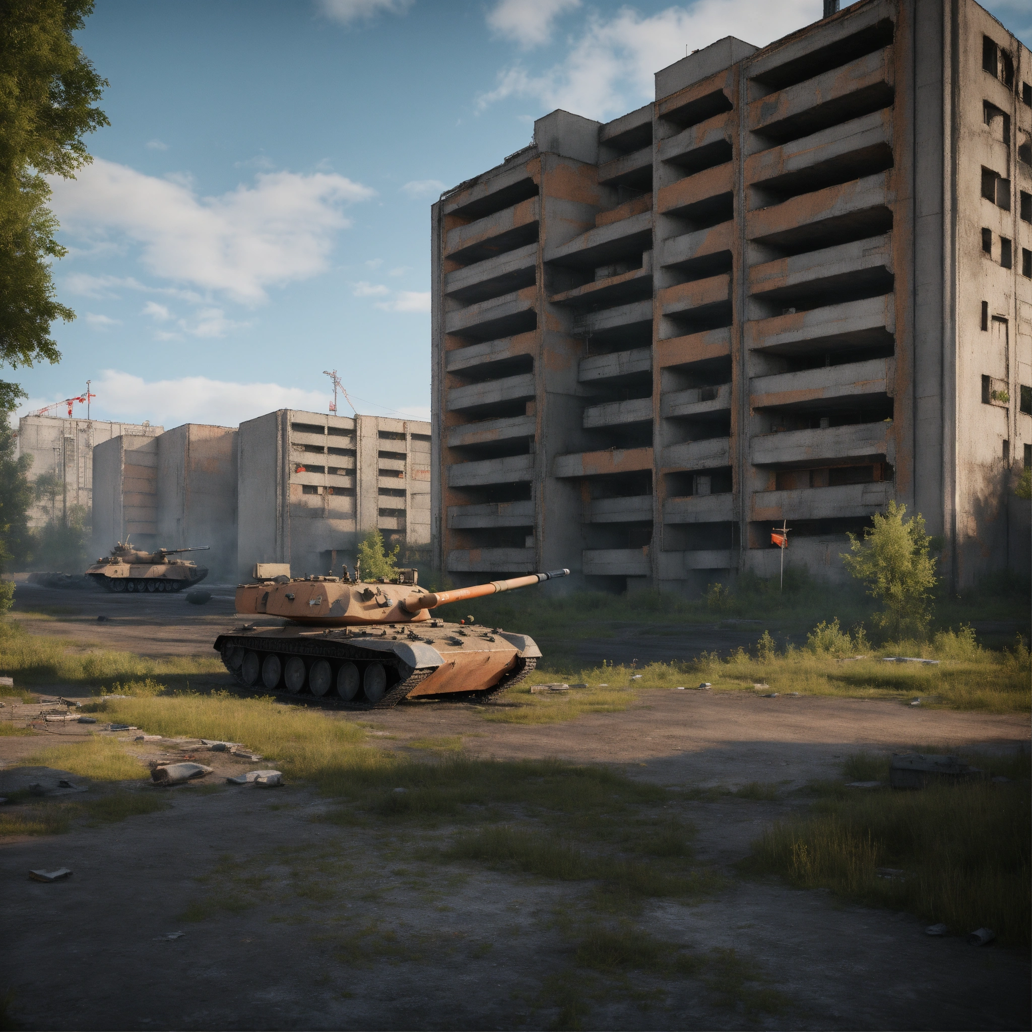 Lexica - 80s russian concrete war base hyper realstic 8k