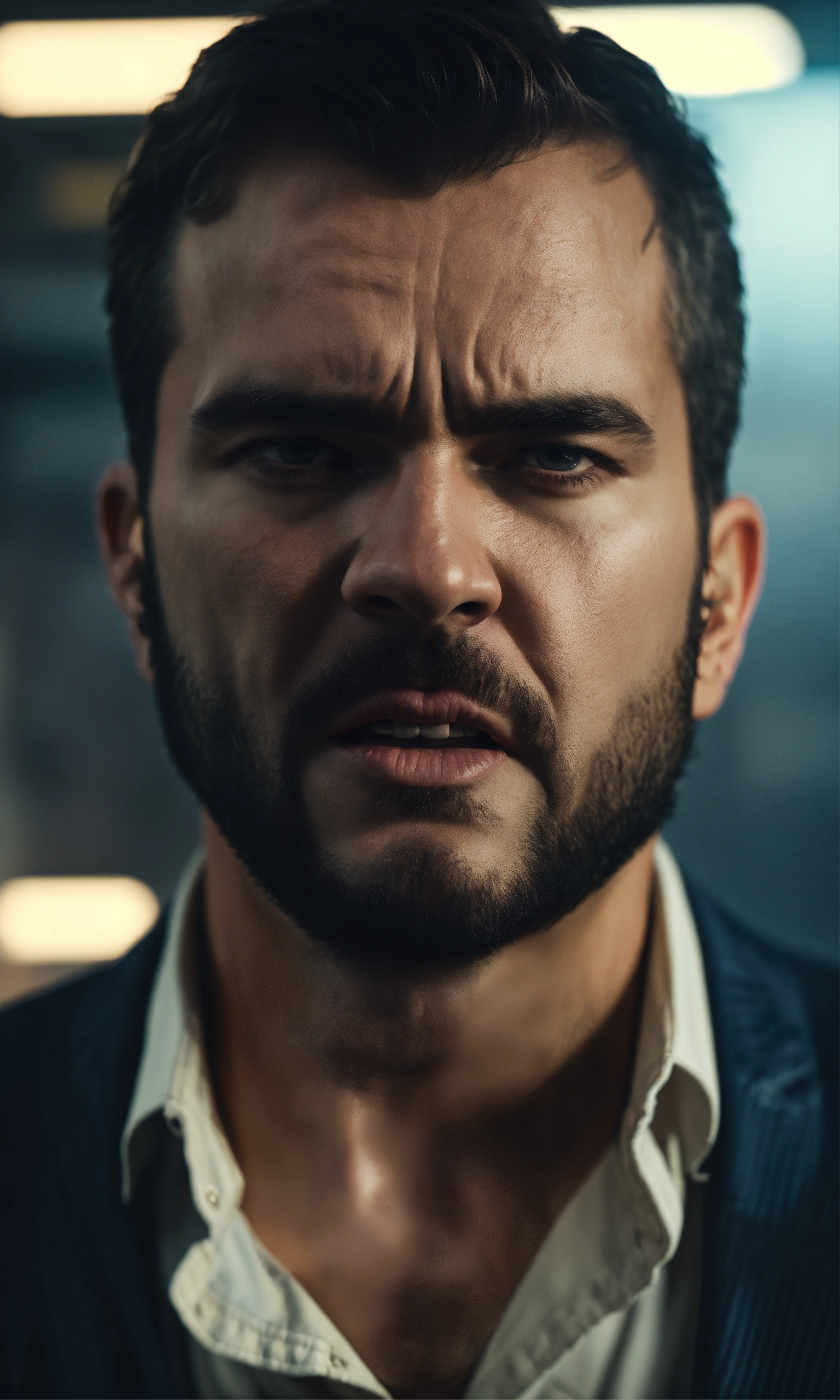 Lexica - Cinematic photo of angry controlling man, high resolution ...