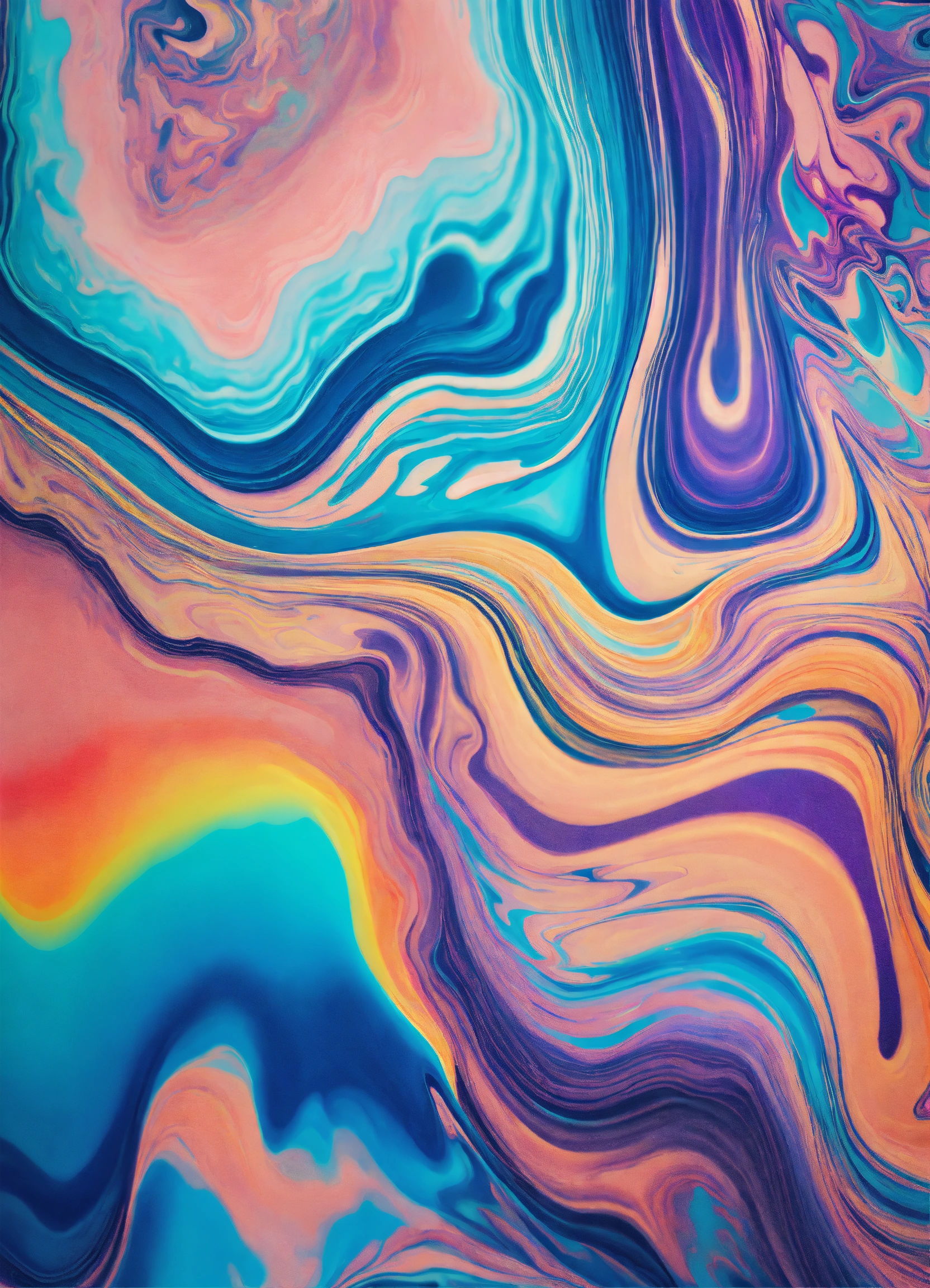 Lexica - Psychedelic marbling pattern of psychedelic color background ...
