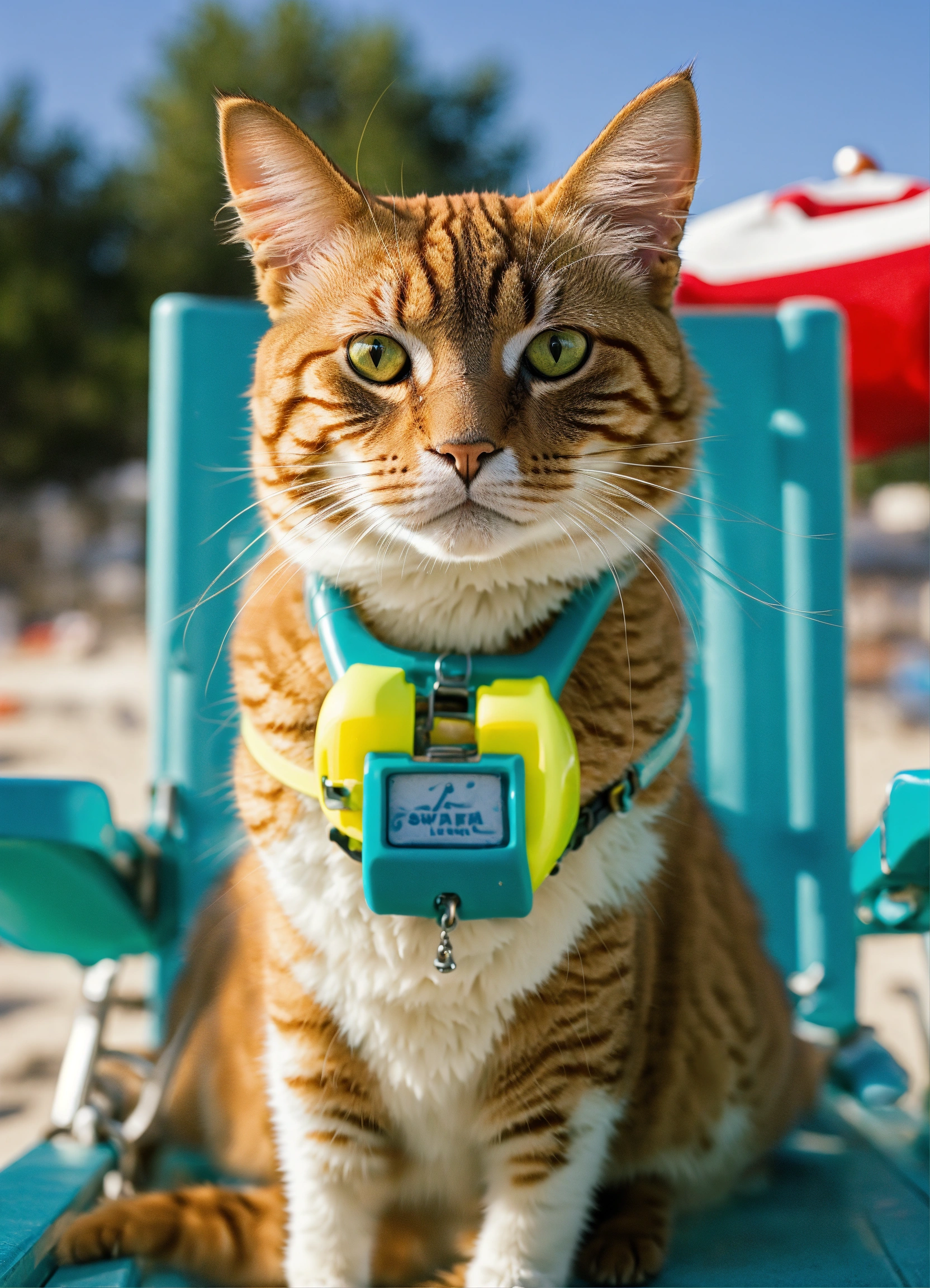 Lexica - Cat is Lifeguard